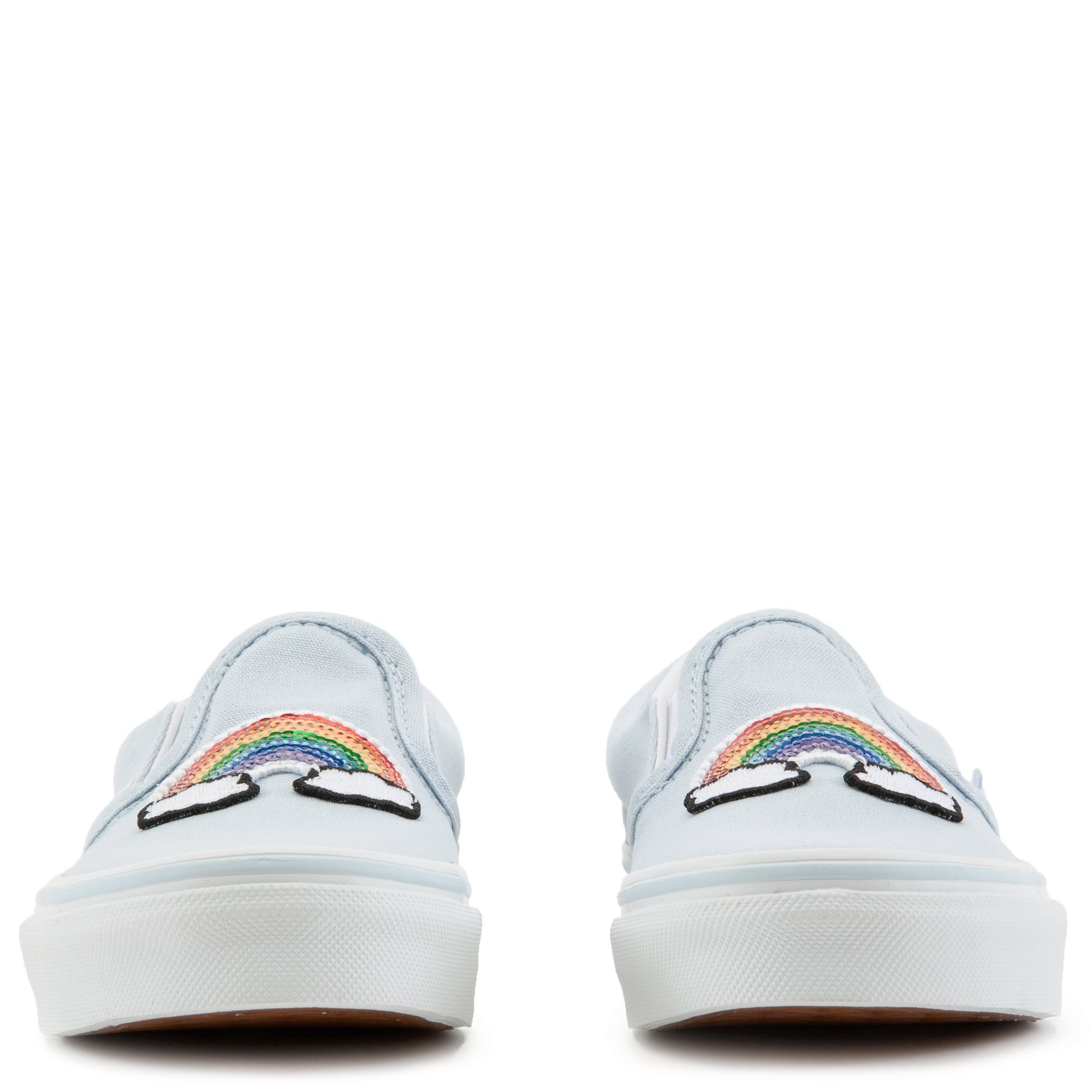 VANS (PS) Classic Slip-On Sequin Patch VN0A4BUT34C - Shiekh