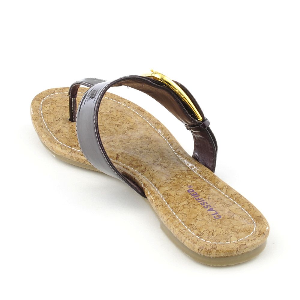 CITY CLASSIFIED Sachi-S Thong Sandal FD SACHI-S/PURPL - Shiekh