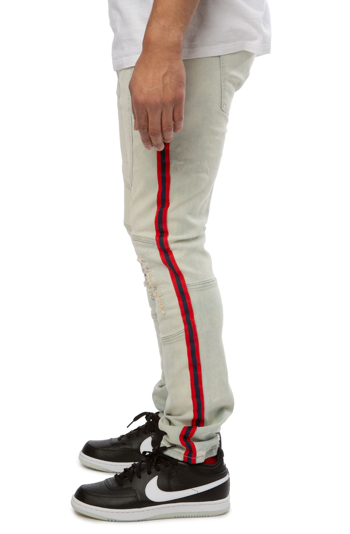 HIGH CALIBER Franklin V2 Jeans C12748-BLEACH - Shiekh