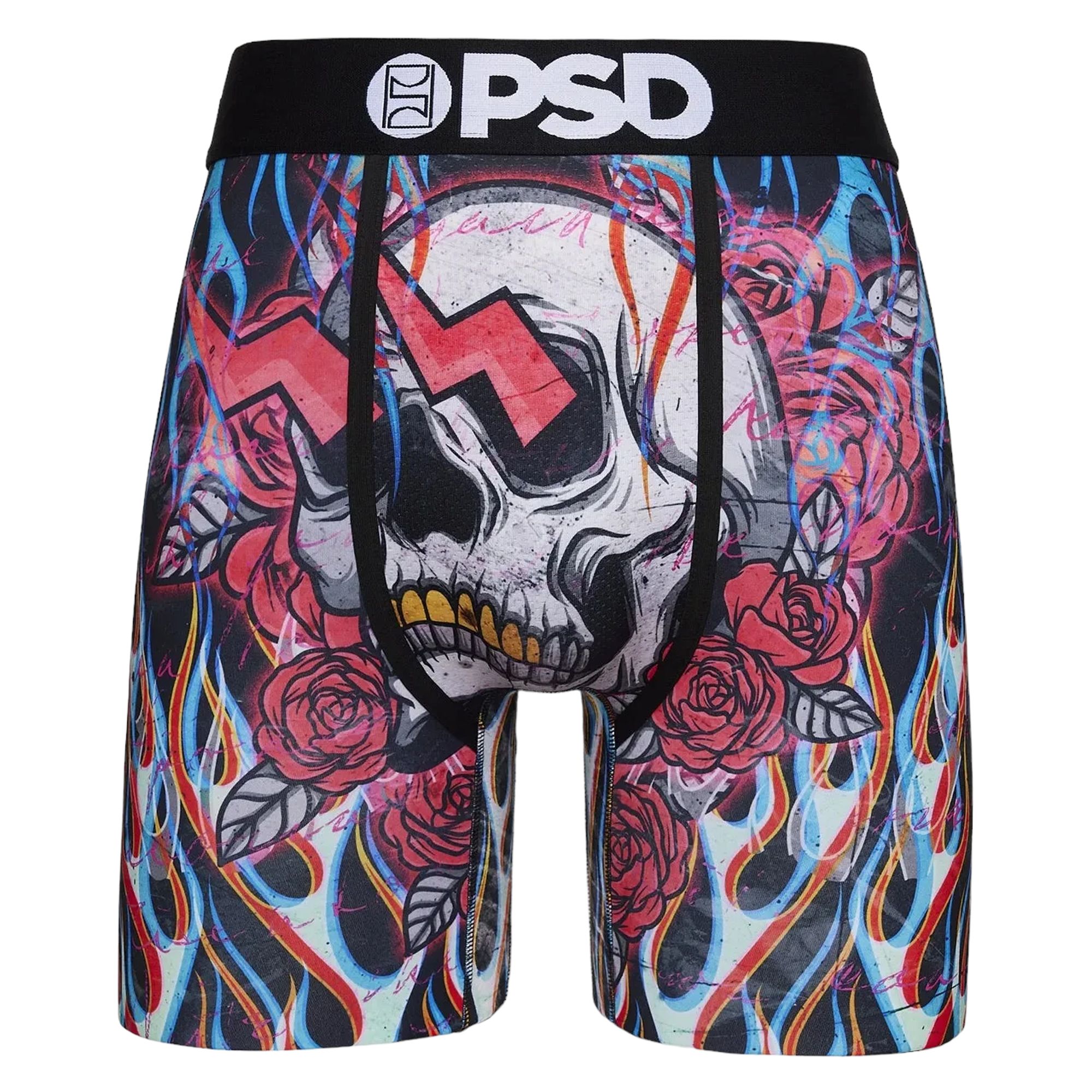 PSD Flames Bones 123180111 - Shiekh