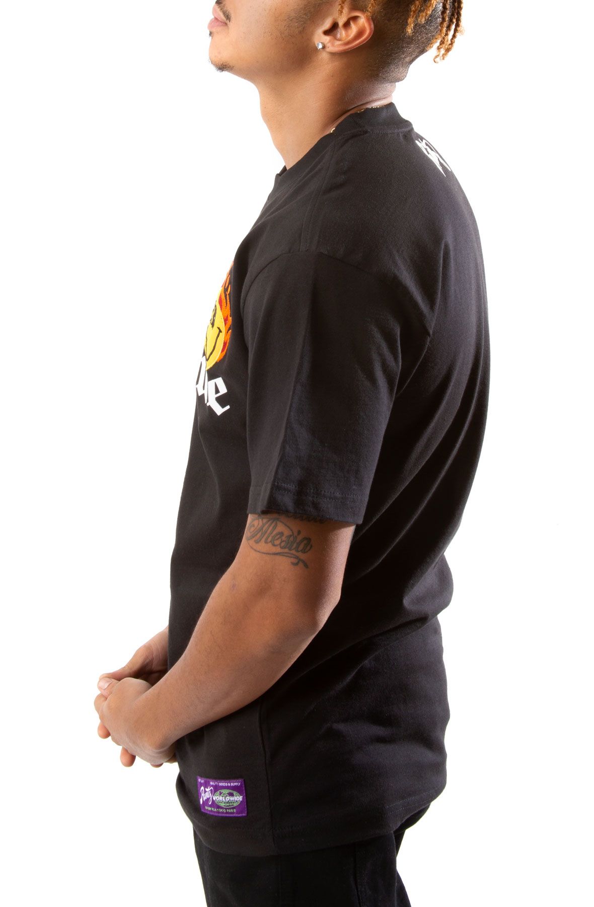 RUNTZ World Tee 321-40252-BLK - Shiekh