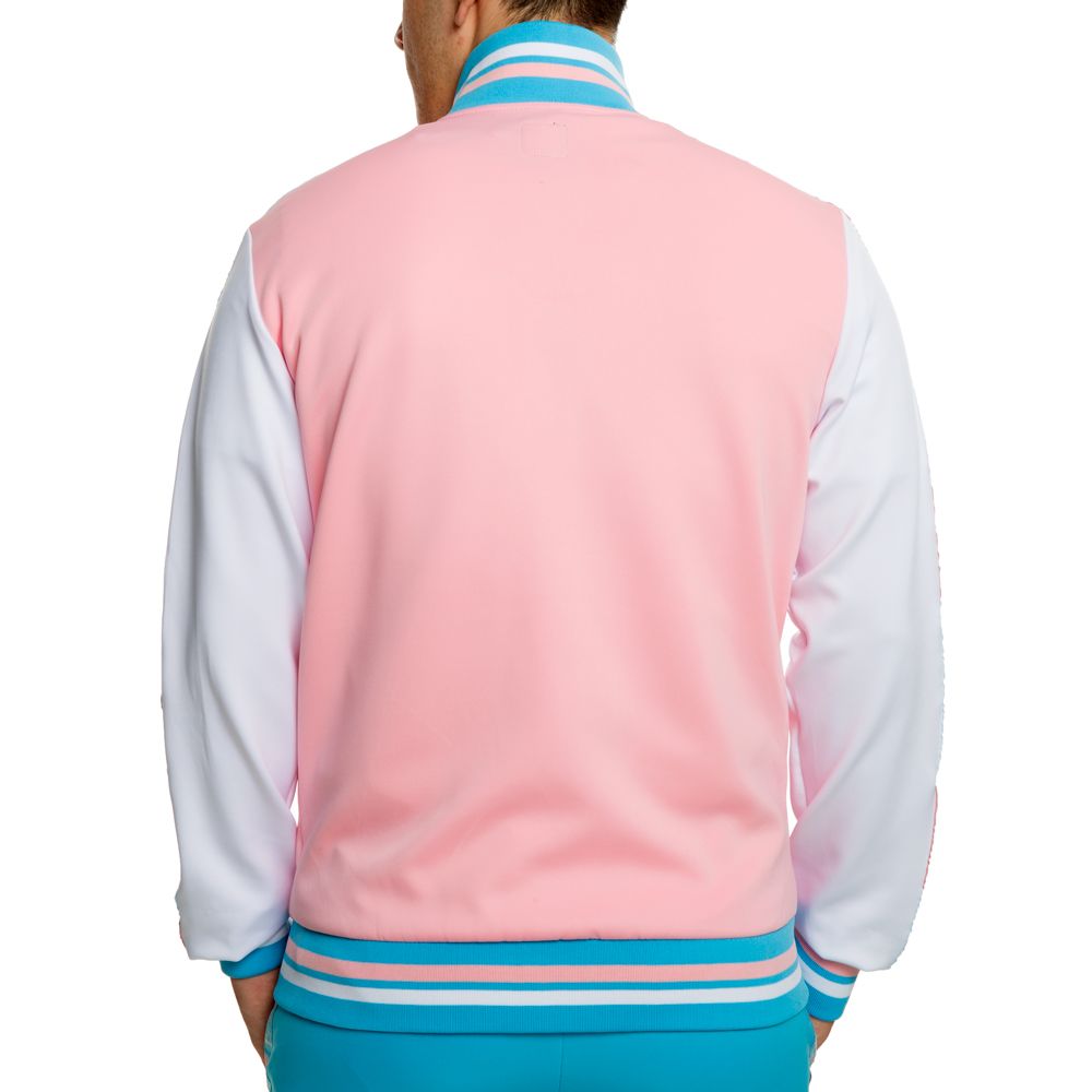 LE TIGRE CORP. TRI COLOR TRACK JACKET LT-42-P PATTERNED - Shiekh