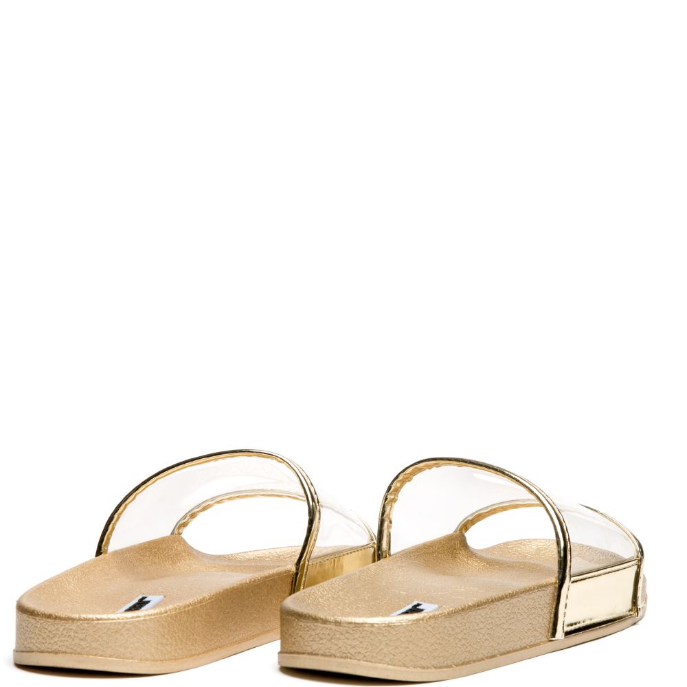CAPE ROBBIN Moira-11 Slides MOIRA-11/GOLD - Shiekh