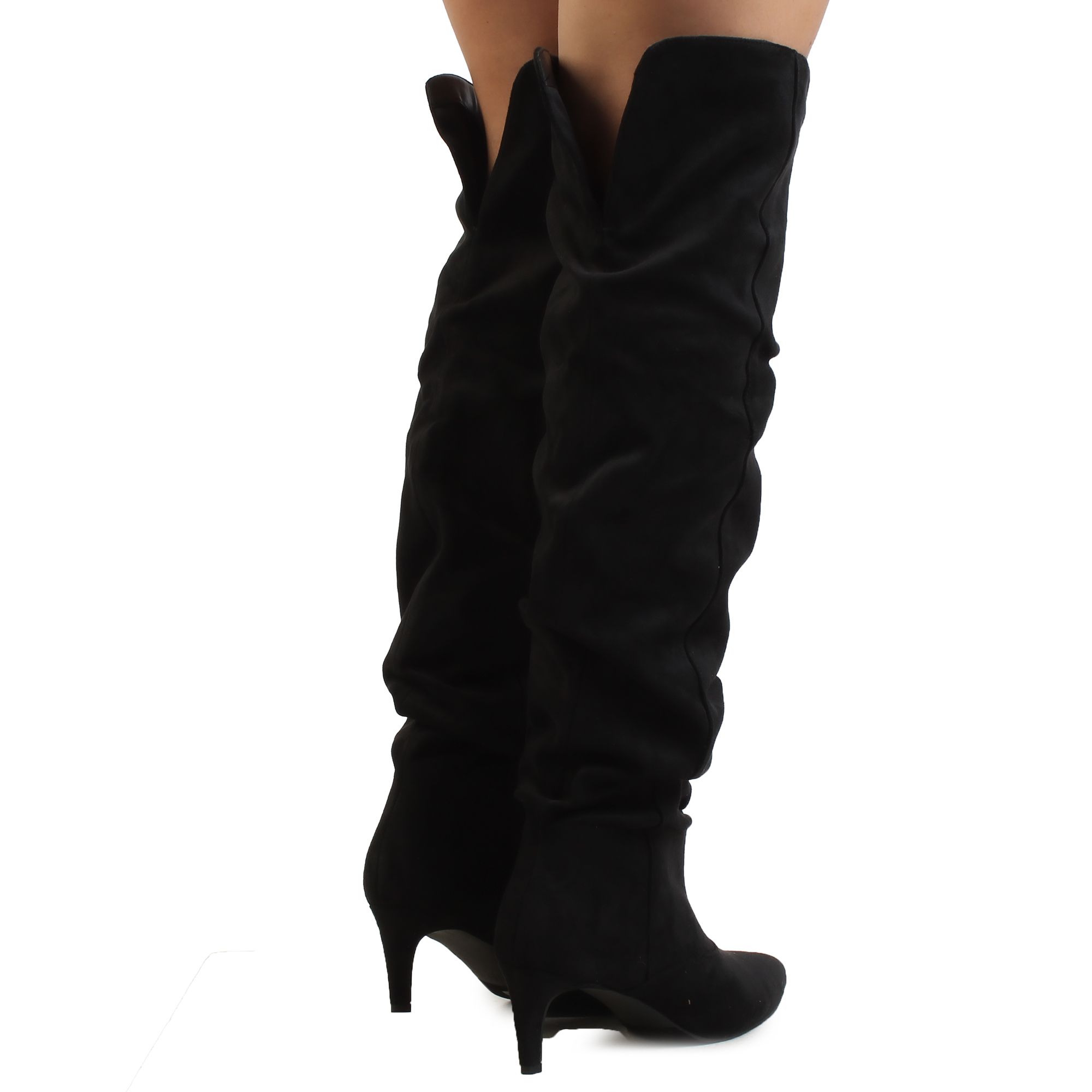 FORTUNE DYNAMICS Hannah-S Dress High Heel Boot FD HANNAH-S-BLK - Shiekh