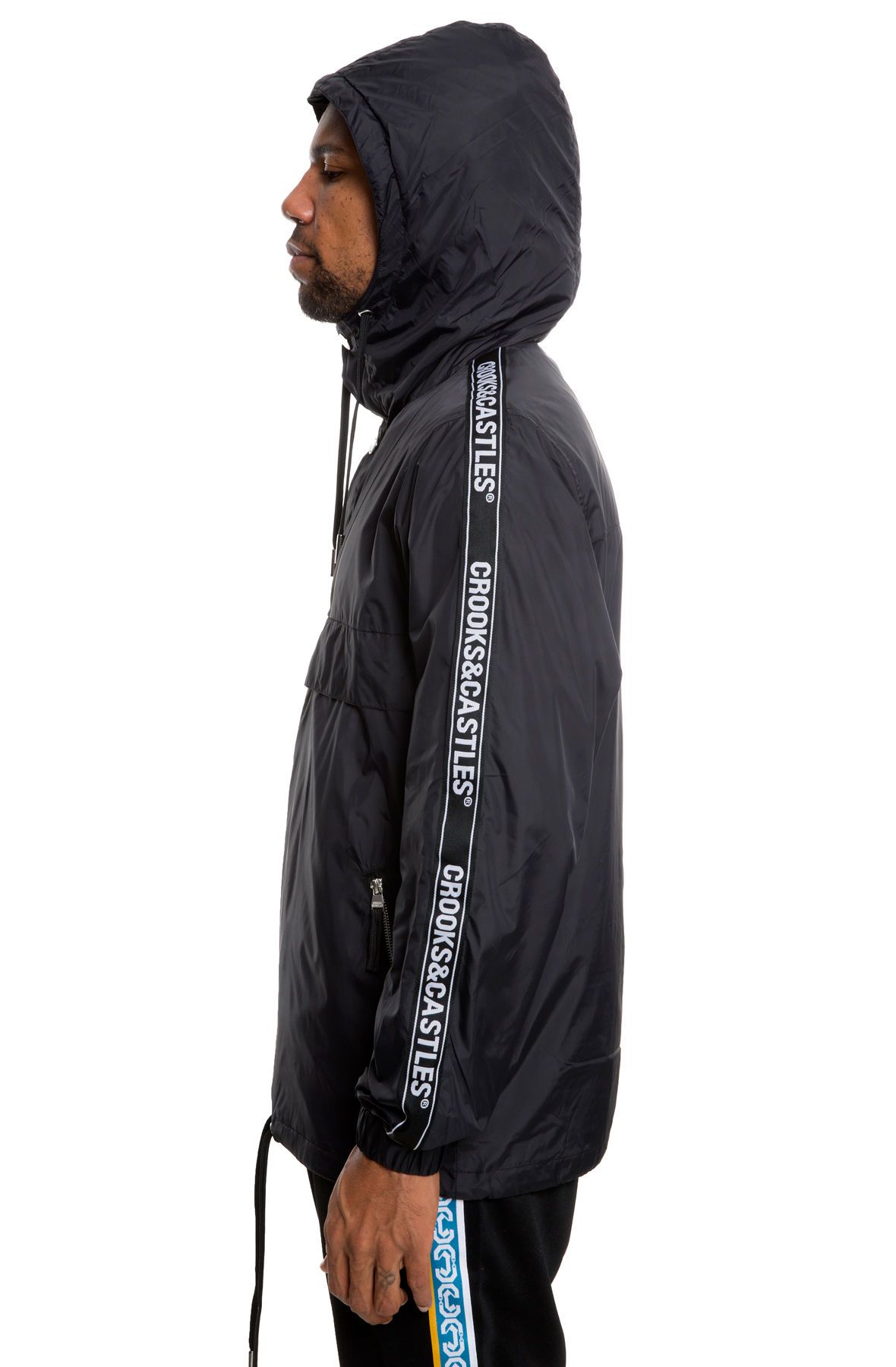 CROOKS & CASTLES The Core Taped Anorak in I1870301 - Shiekh