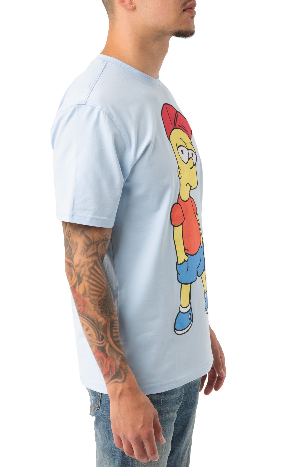MAXIMA The Simpsons Lucky Red Hat Tee FM10054-LTB - Shiekh
