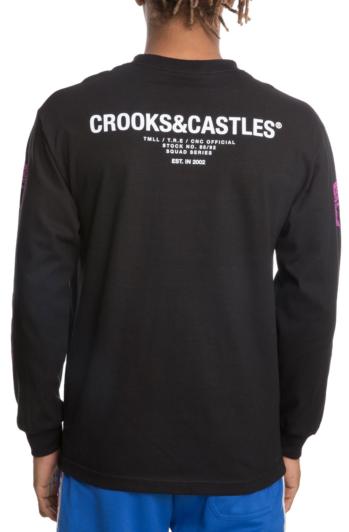 CROOKS & CASTLES The Royal Highness Long Sleeve Tee in I1870705 - Shiekh