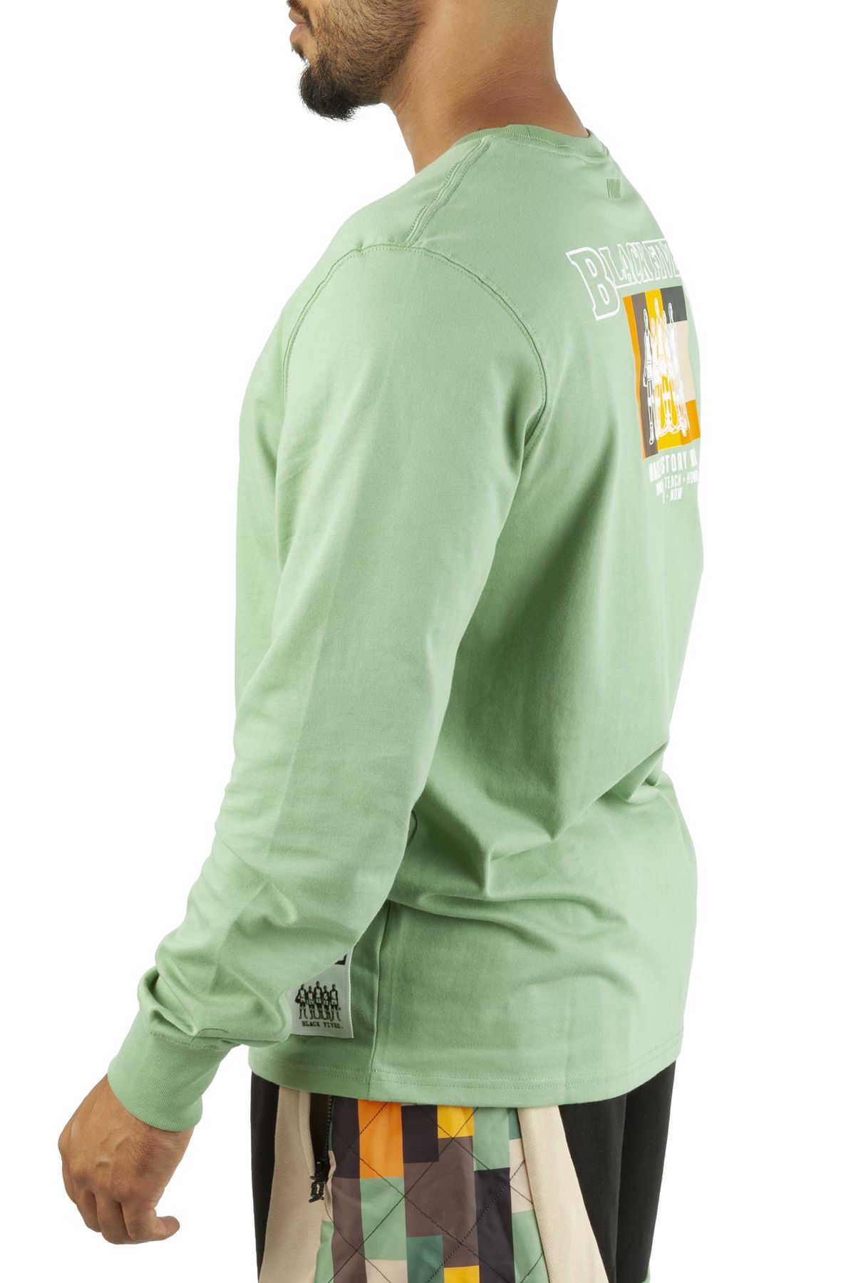 PUMA Black Five Long Sleeve Tee 53780401 - Shiekh