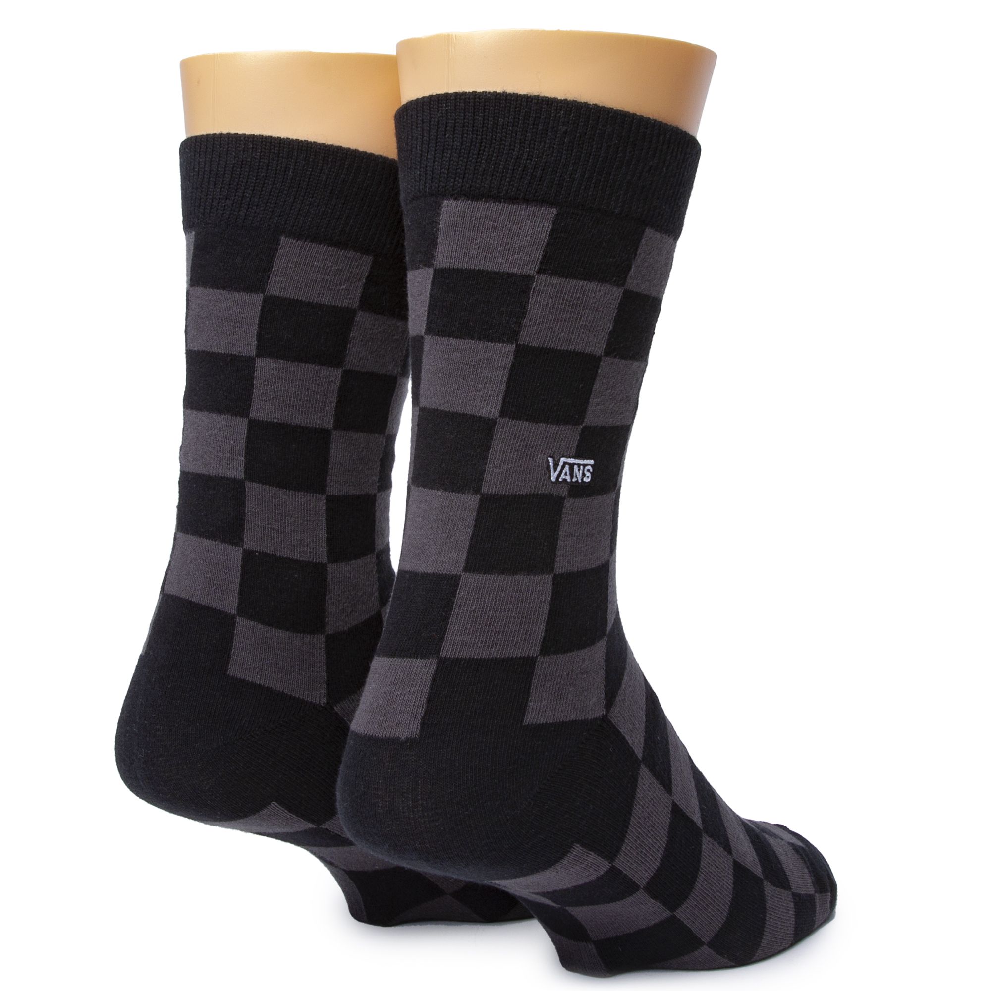 VANS Checker Print Crew Sock VN0A7S9HBA5 - Shiekh