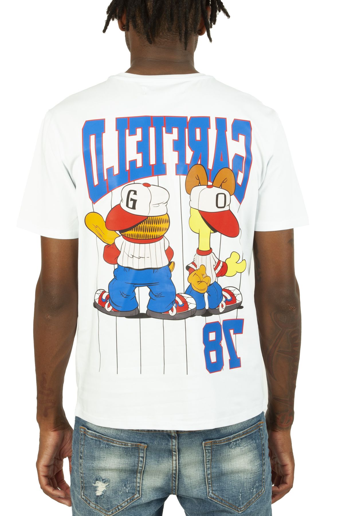 MAXIMA Garfield 78 Tee 2G10023SH-WHT - Shiekh