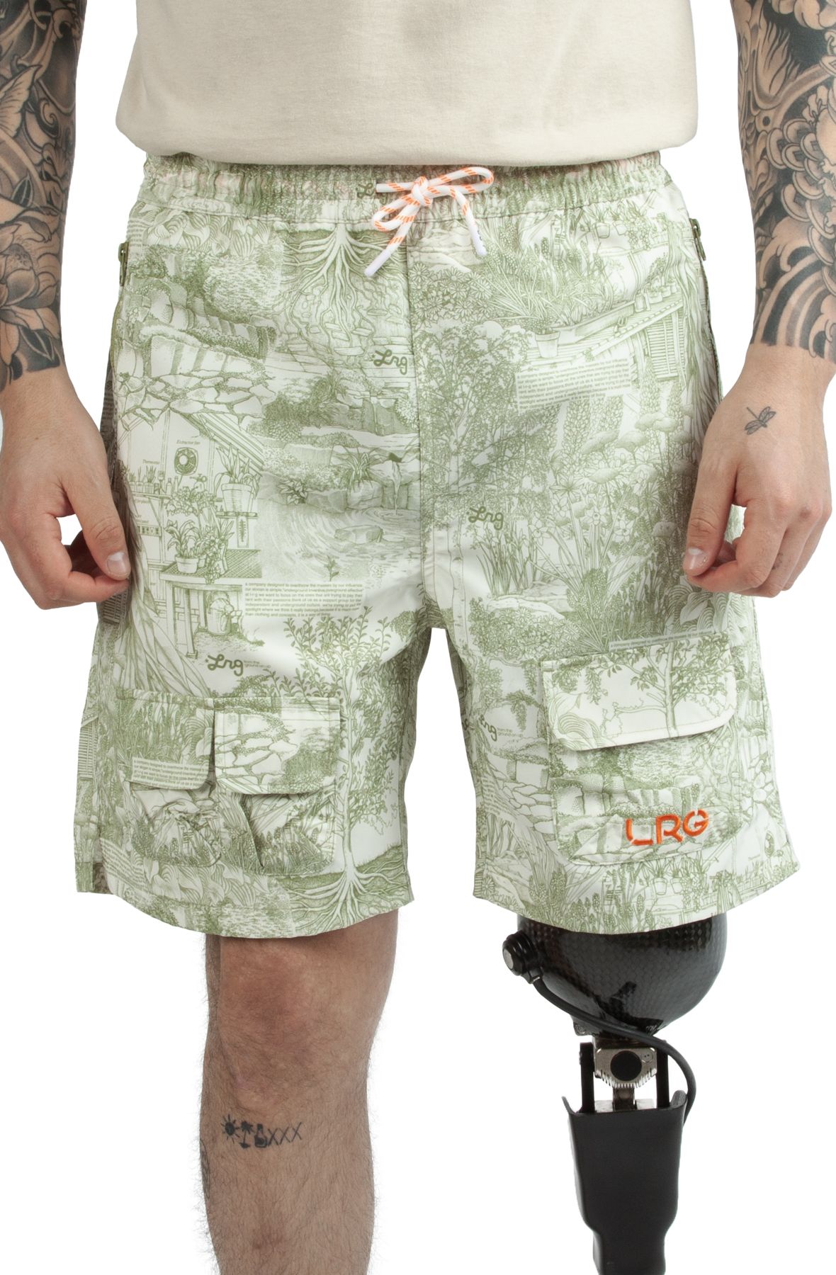 LRG Ground Up Shorts L2HAMBSXX - Shiekh
