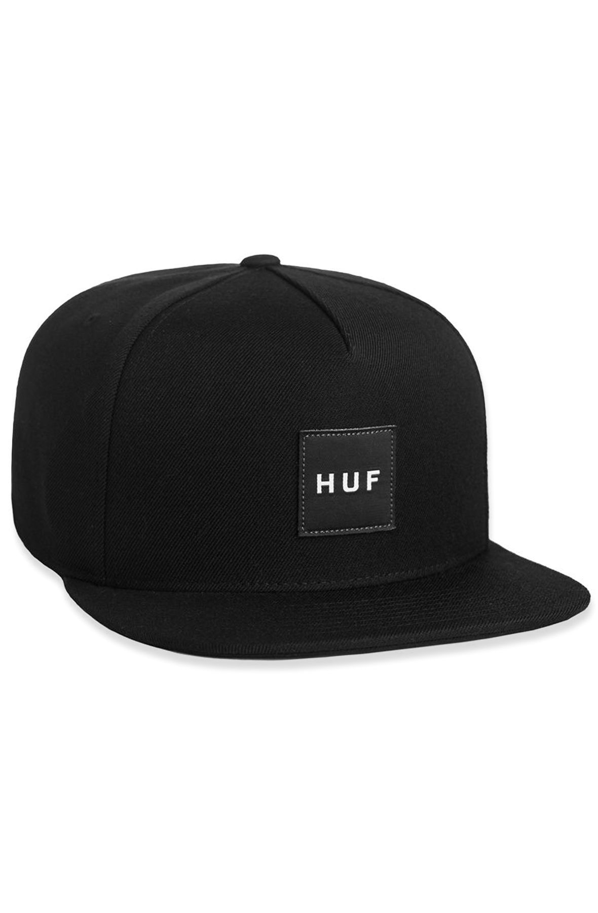 HUF The Box Logo Snapback in HT00004_BLACK - Shiekh