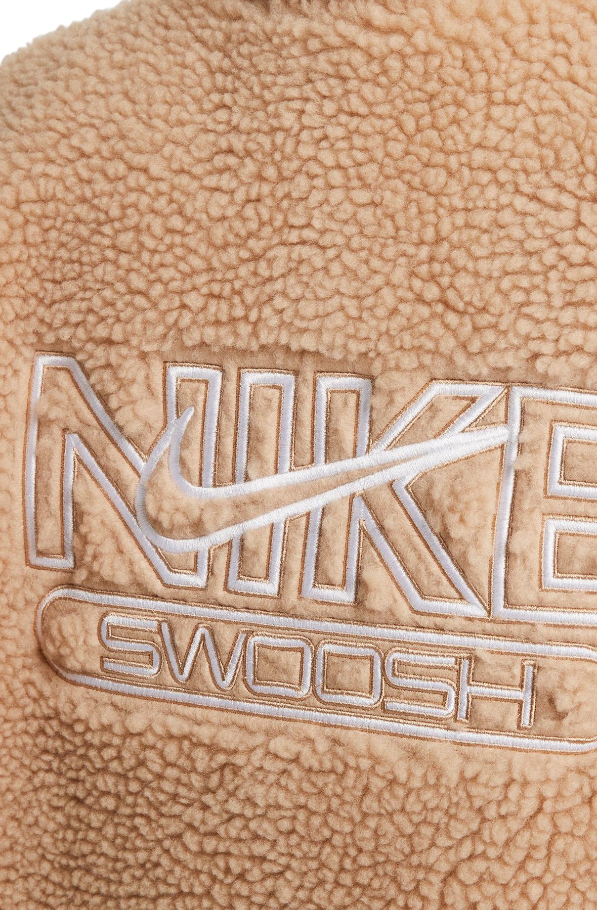 NIKE Sportswear Swoosh Plush Jacket DR5628 200 - Shiekh