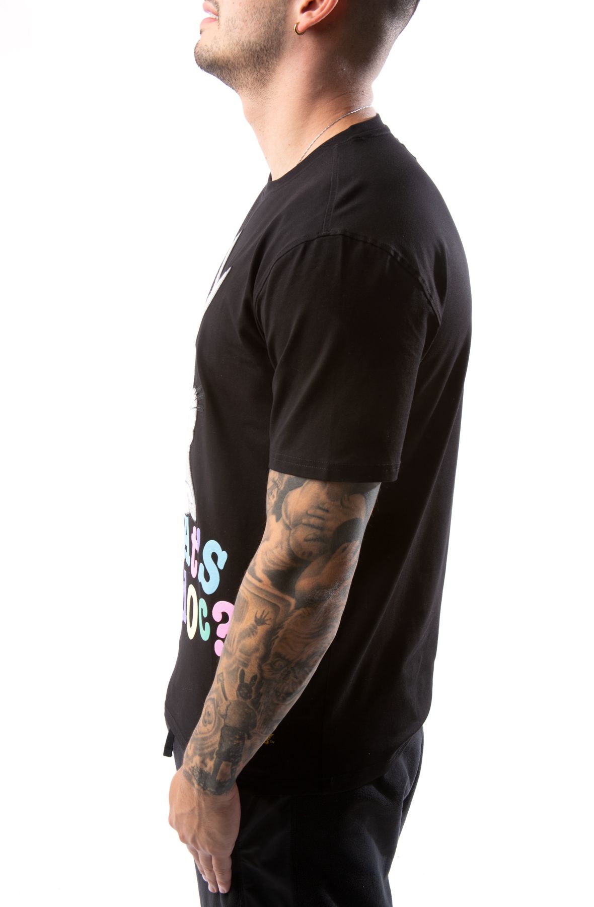 MAXIMA What's Up Doc Pastel Tee LT10426SH-BLK - Shiekh