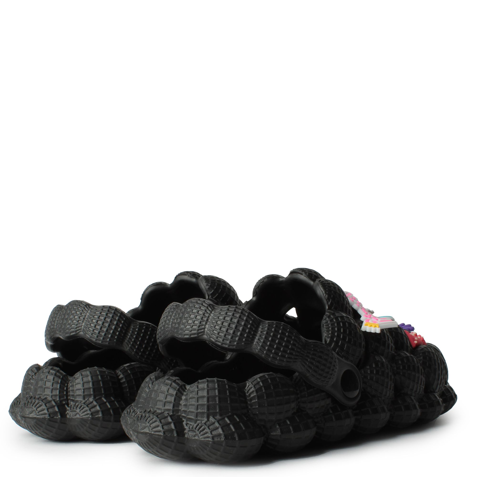 YOKI SHOES Bubble Charm Sandal JORDYN-Y-BLK - Shiekh