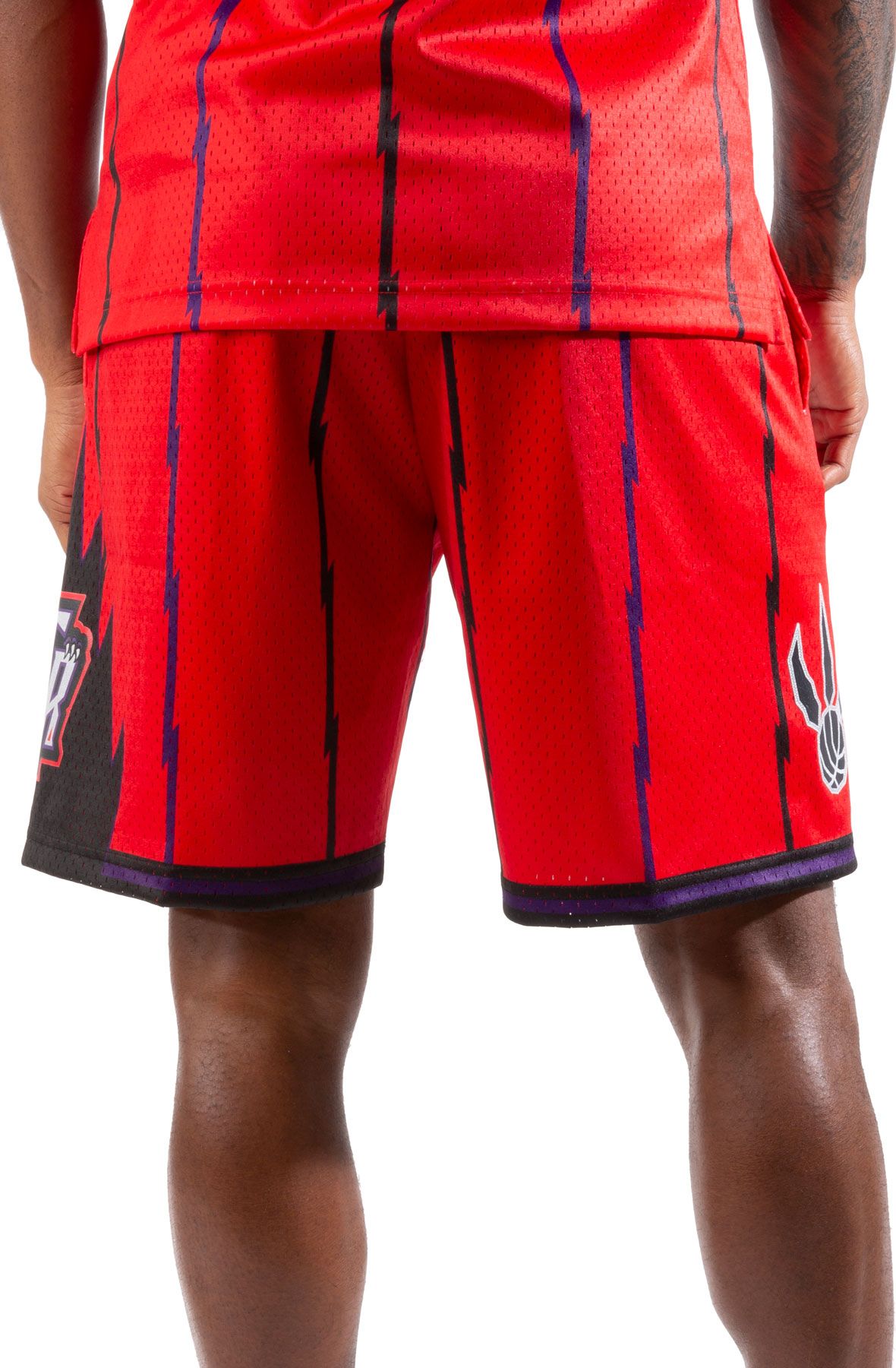 Mitchell And Ness Toronto Raptors 1998 Swingman Shorts Smshgs20092