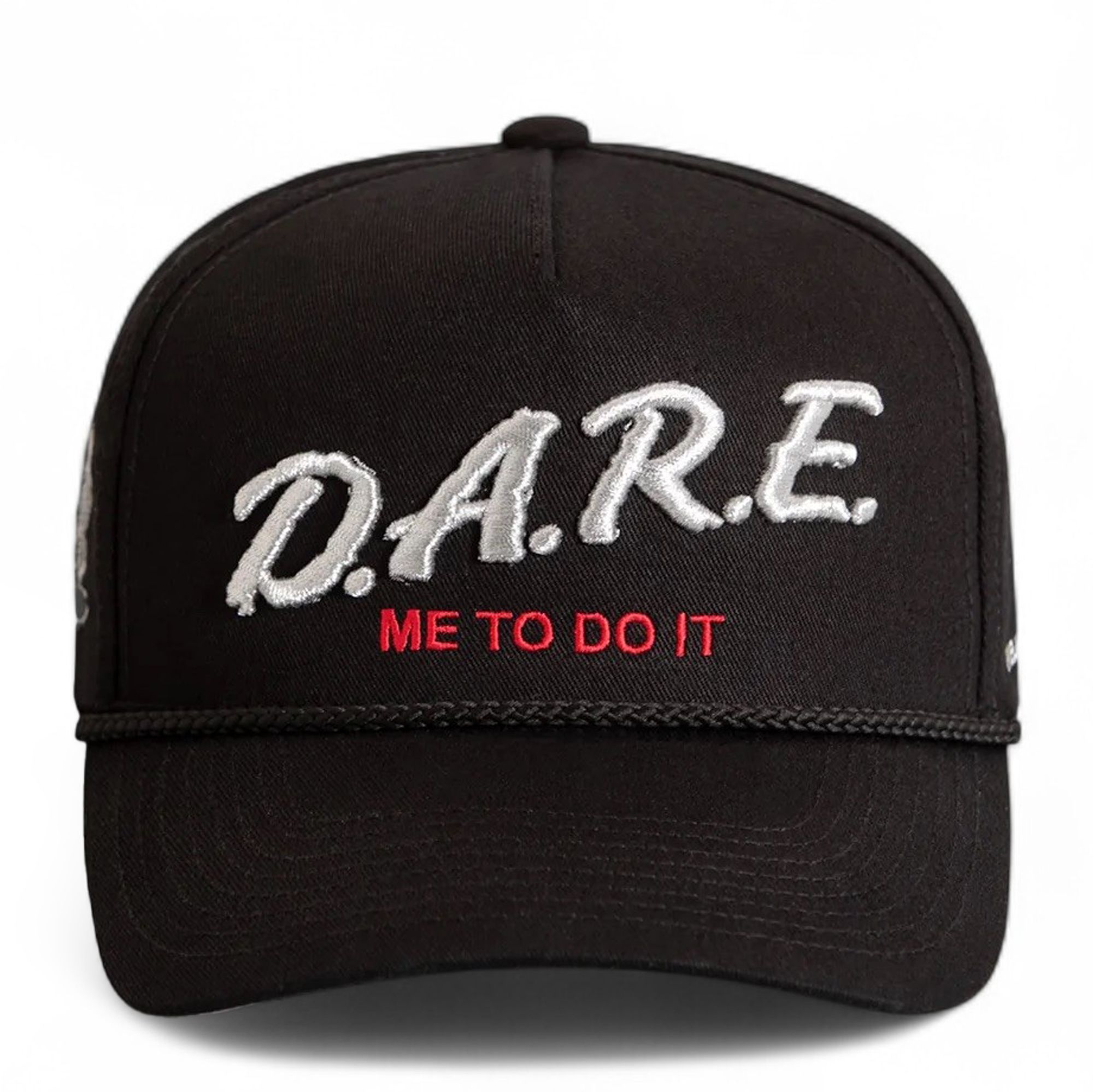 FIELD GRADE Dare Me To Do It Twill Trucker Hat 1005143 - Shiekh