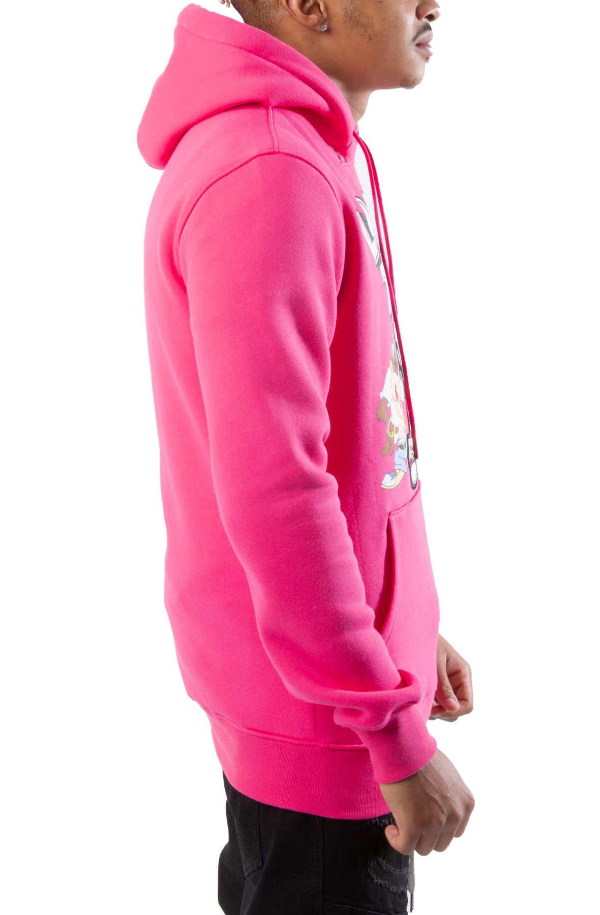 MAXIMA Looney Tunes Beat Box Hoodie LT50507SH-HTPNK - Shiekh