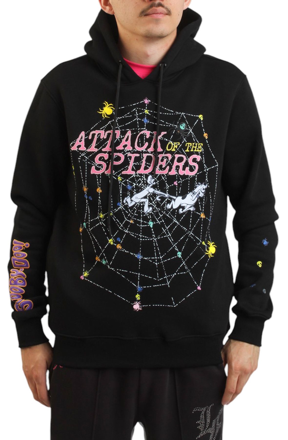 MAXIMA Scooby-Doo Attack Of The Spiders Hoodie SD50028-BLK - Shiekh