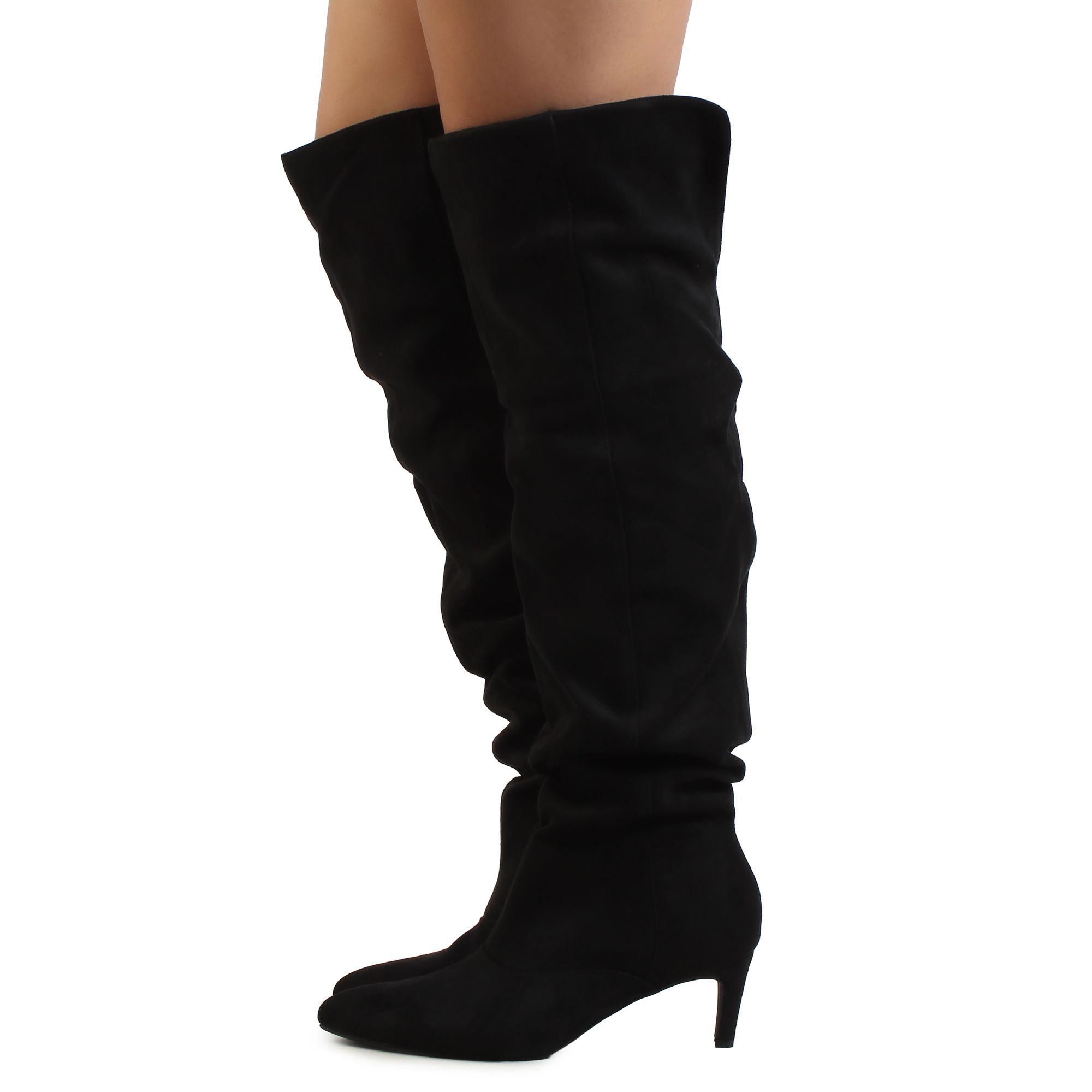 FORTUNE DYNAMICS Hannah-S Dress High Heel Boot FD HANNAH-S-BLK - Shiekh