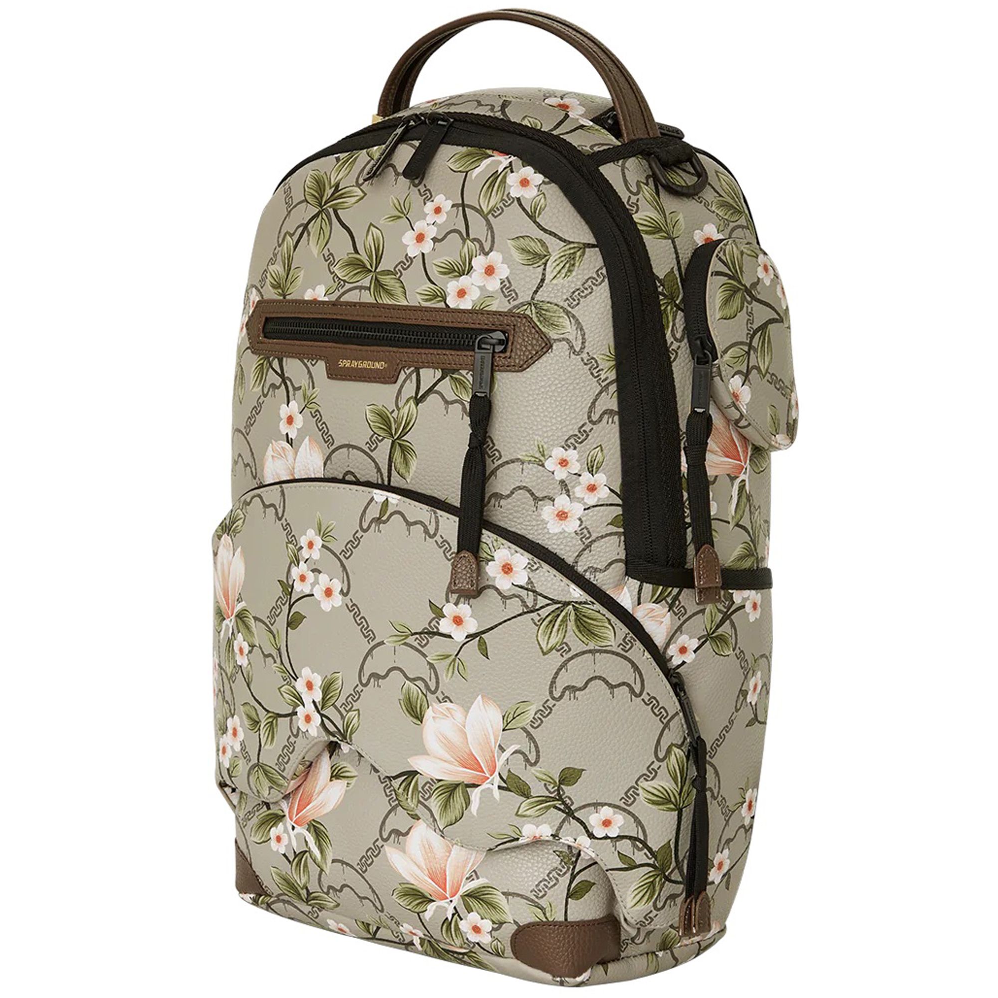 SPRAYGROUND Floral Shark Pocket Backpack 910B5774NSZ - Shiekh