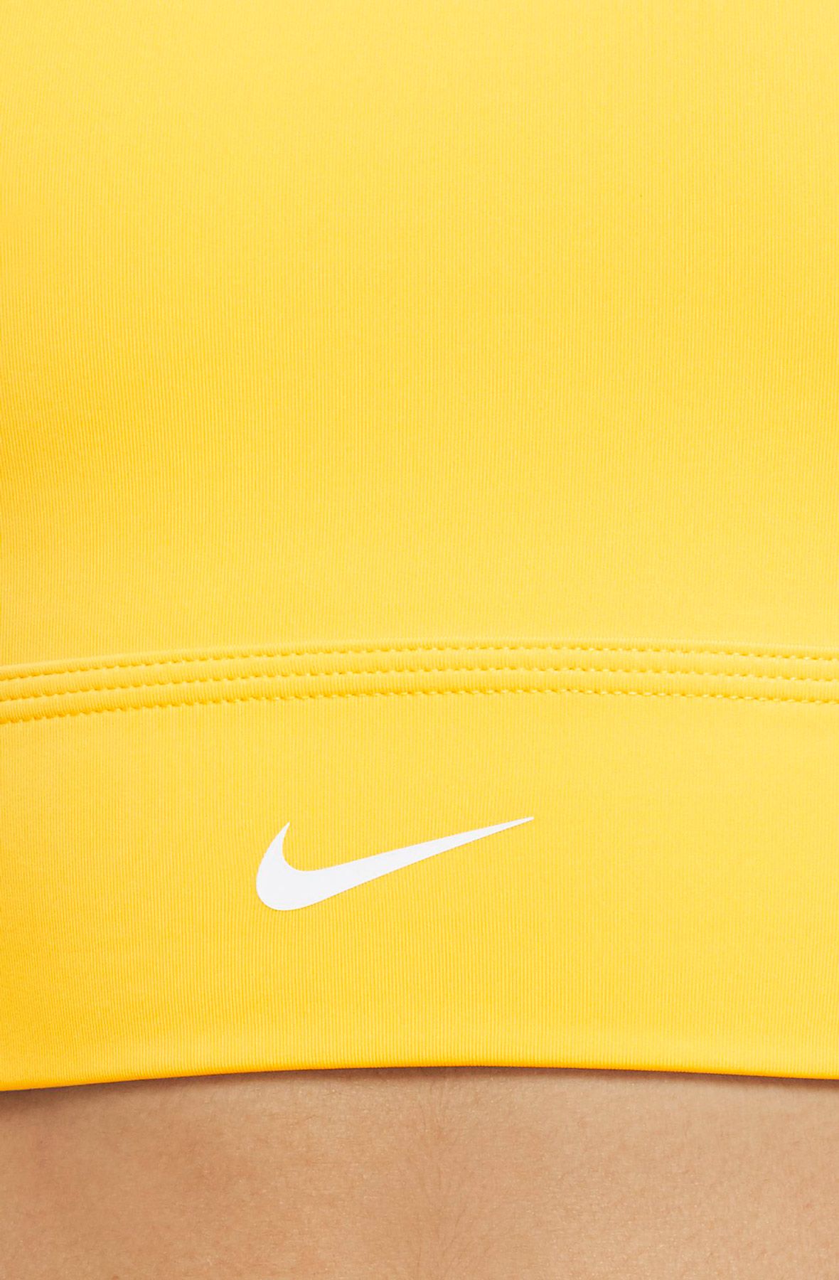 NIKE Dri-FIT Swoosh Medium-Support 1-Piece Padded Longline Sports Bra ...