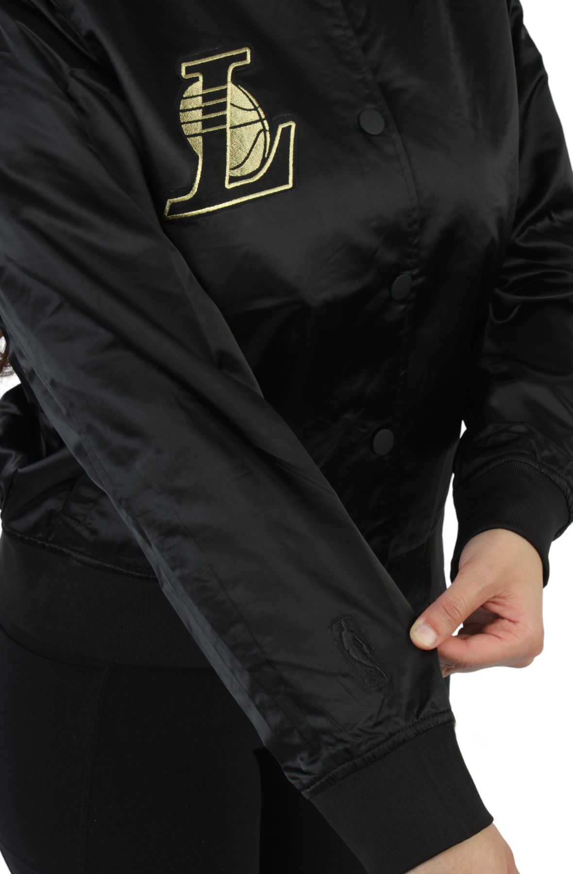 PRO STANDARD Lakers Glam Jacket BLLU512411-BLK - Shiekh