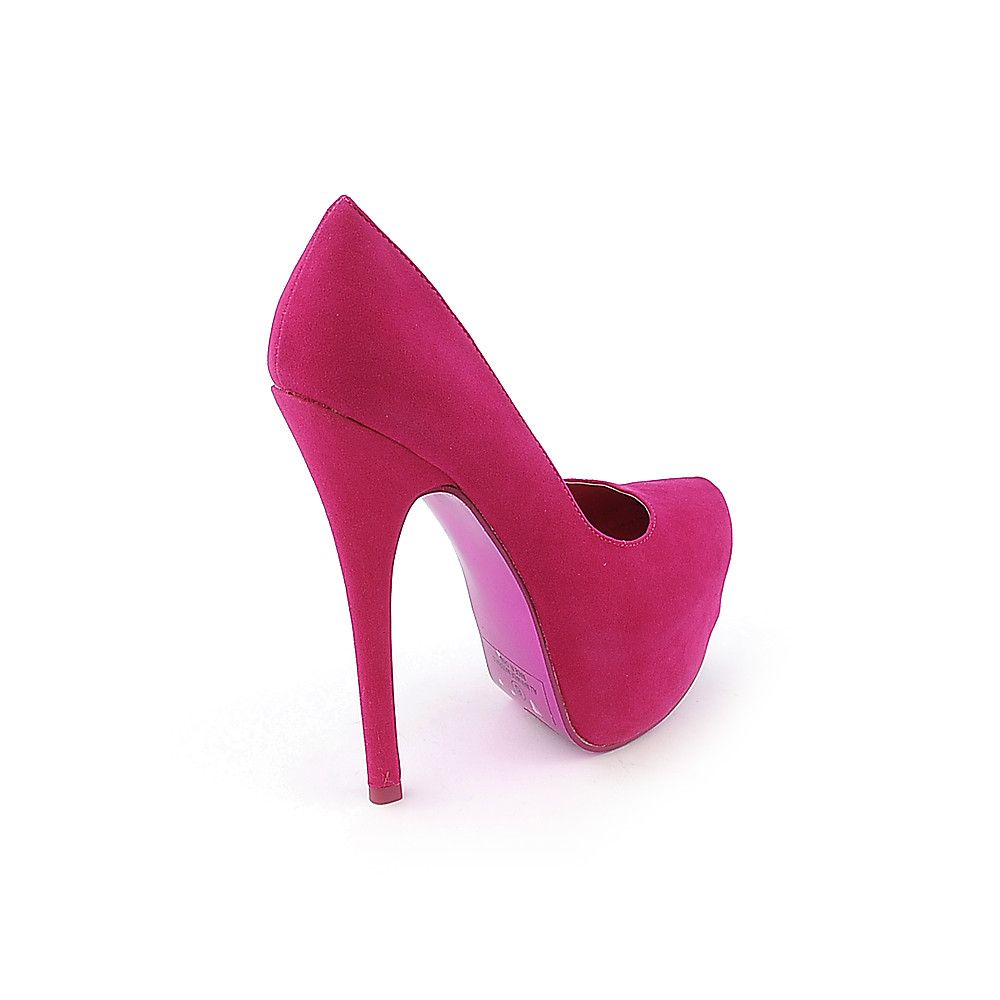 POSH 018 Velvet Pumps 018/FUS VLVT - Shiekh