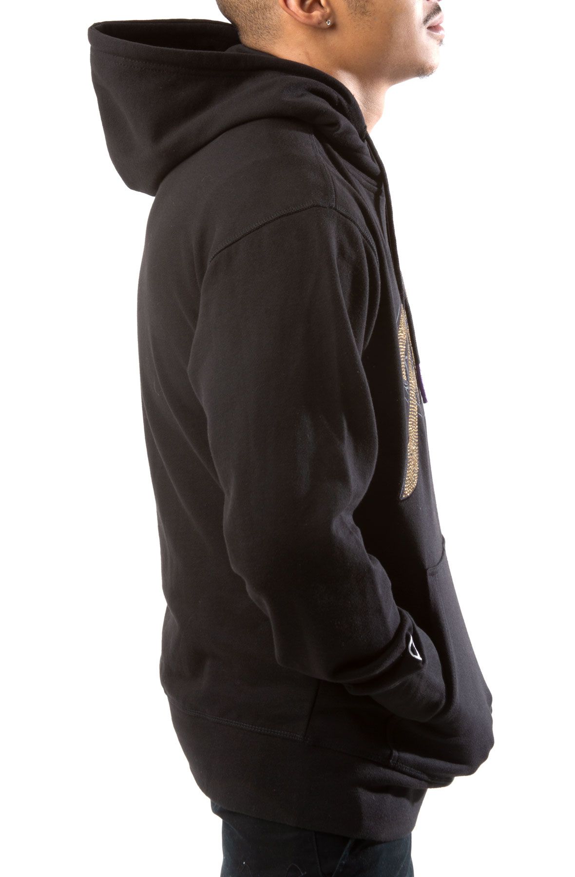 RUNTZ Stone Script Hoodie 321-33708SGOLD - Shiekh