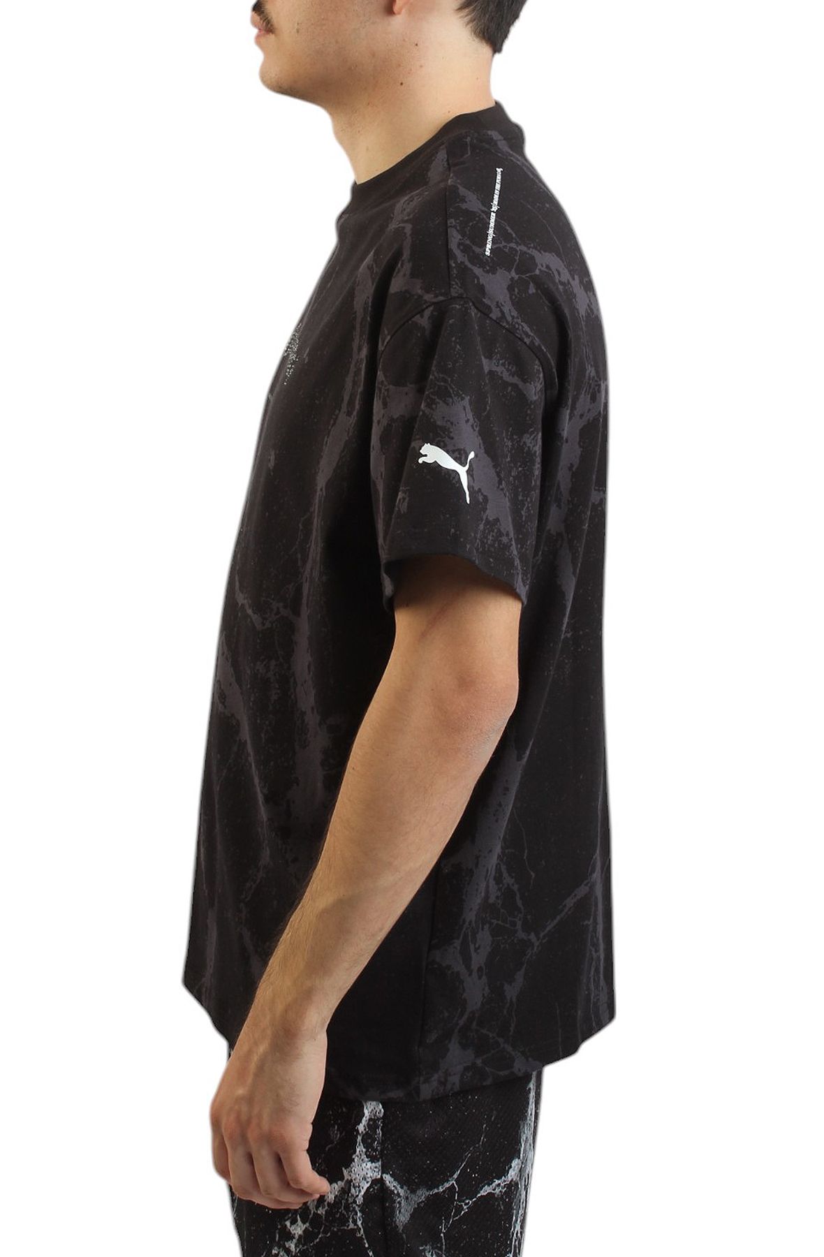 PUMA HOOPS X LAFRANCE WRITTEN IN CHROME T-SHIRT 63077901 - Shiekh