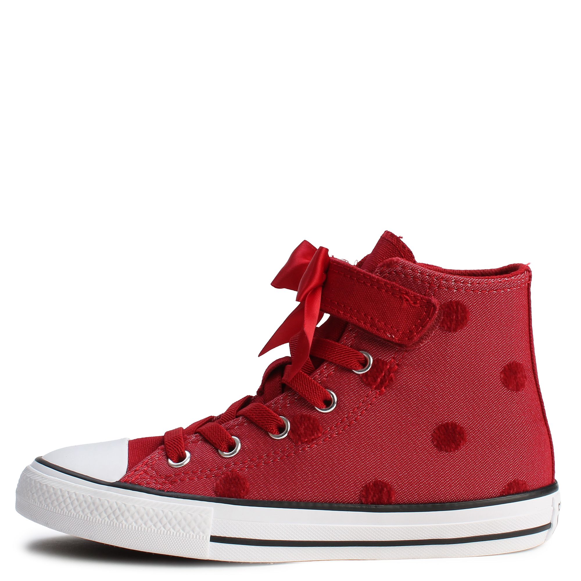 CONVERSE Pre-School Chuck Taylor All Star Polka Dots & Bow Easy On ...