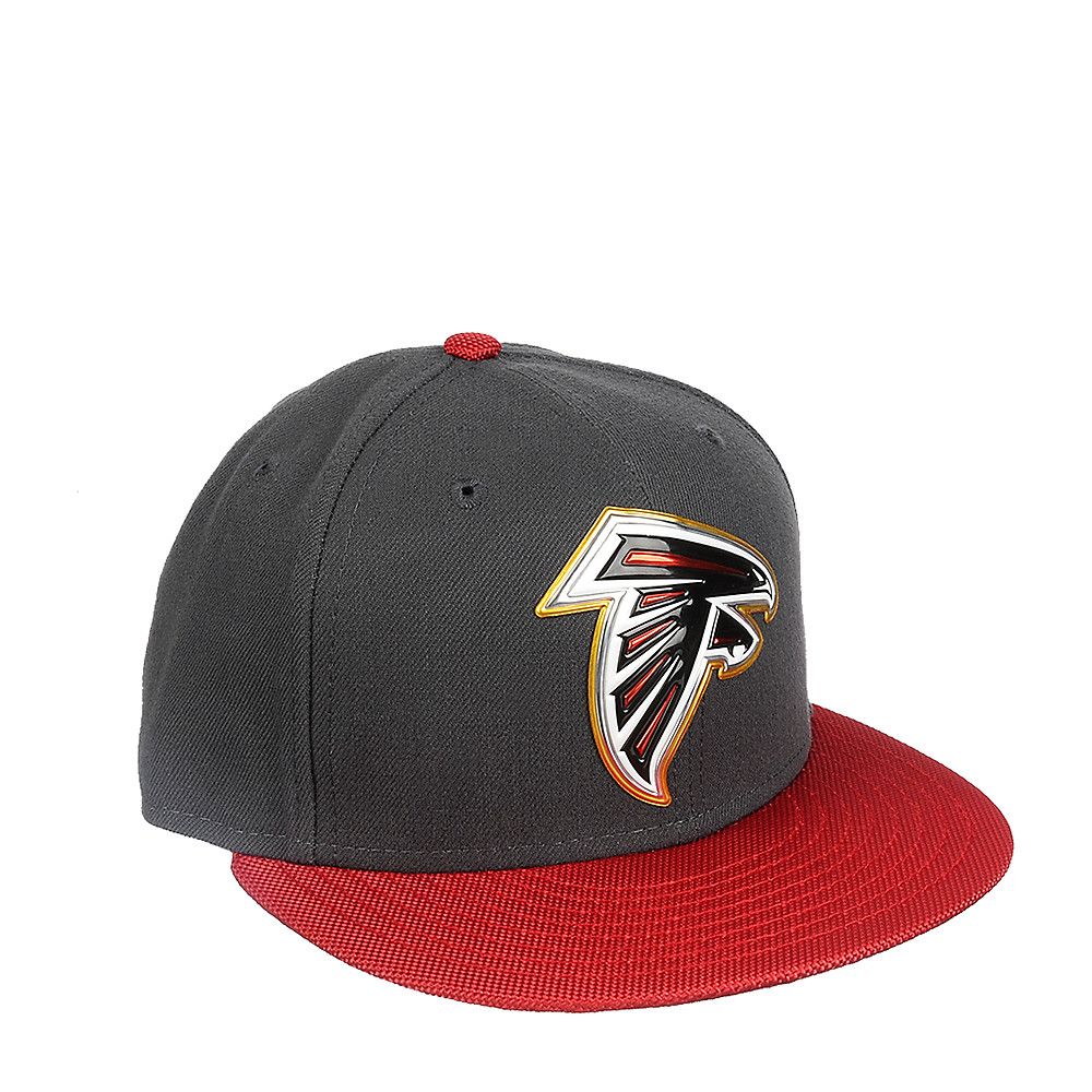 NEW ERA CAPS Atlanta Falcons Grey Fitted Cap 11186623 - Shiekh
