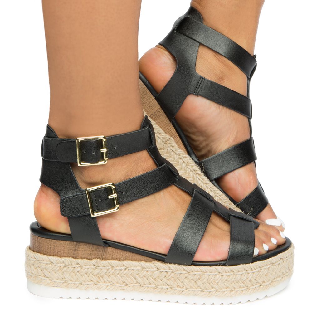 FORTUNE DYNAMICS EMBASSY-S SANDAL FD EMBASSY-S-BLK - Shiekh