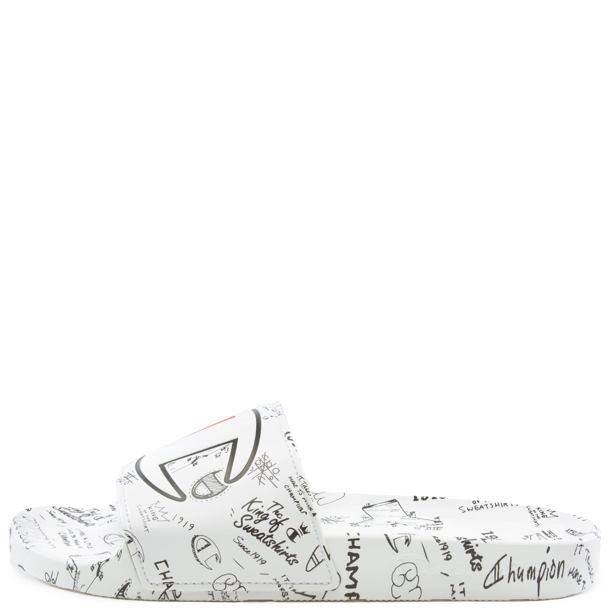 CHAMPION IPO Doodles Slides CP101592M - Shiekh