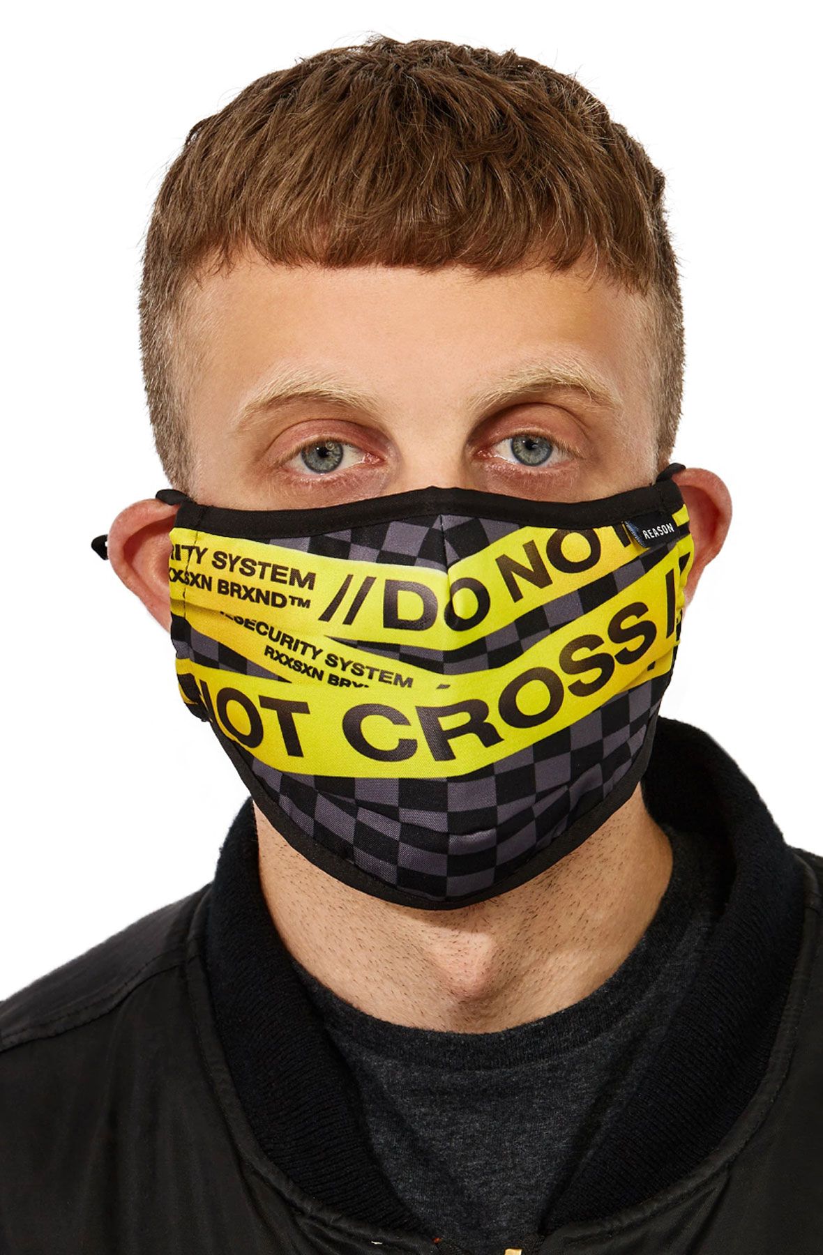 REASON Do Not Cross Mask Face Mask FM-03DNC - Shiekh