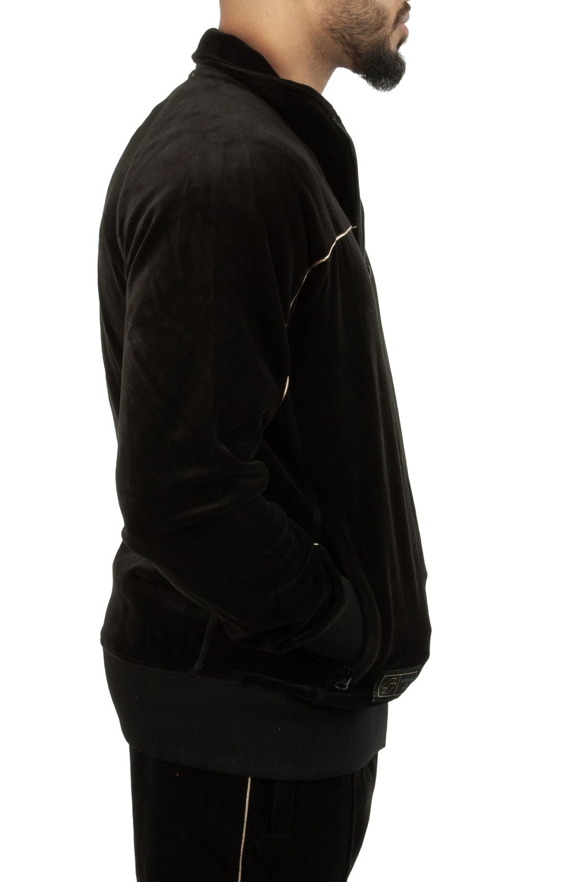 SUPERDRY Code SL Velour Track Top M2012016A - Shiekh