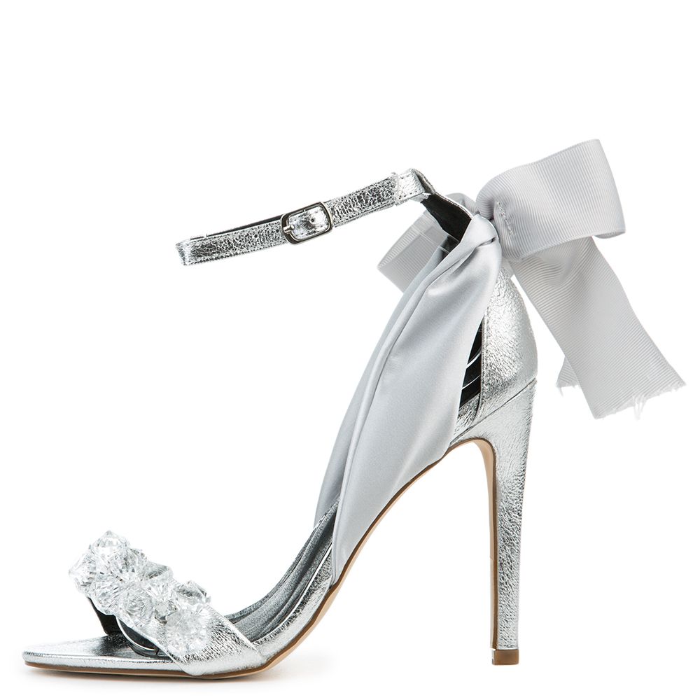 CAPE ROBBIN Women's Lola-19 High Heel LOLA-19/SLV - Shiekh