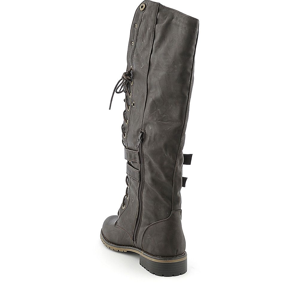 TWIN TIGER Womens Lug-15 LUG-15 BROWN - Shiekh