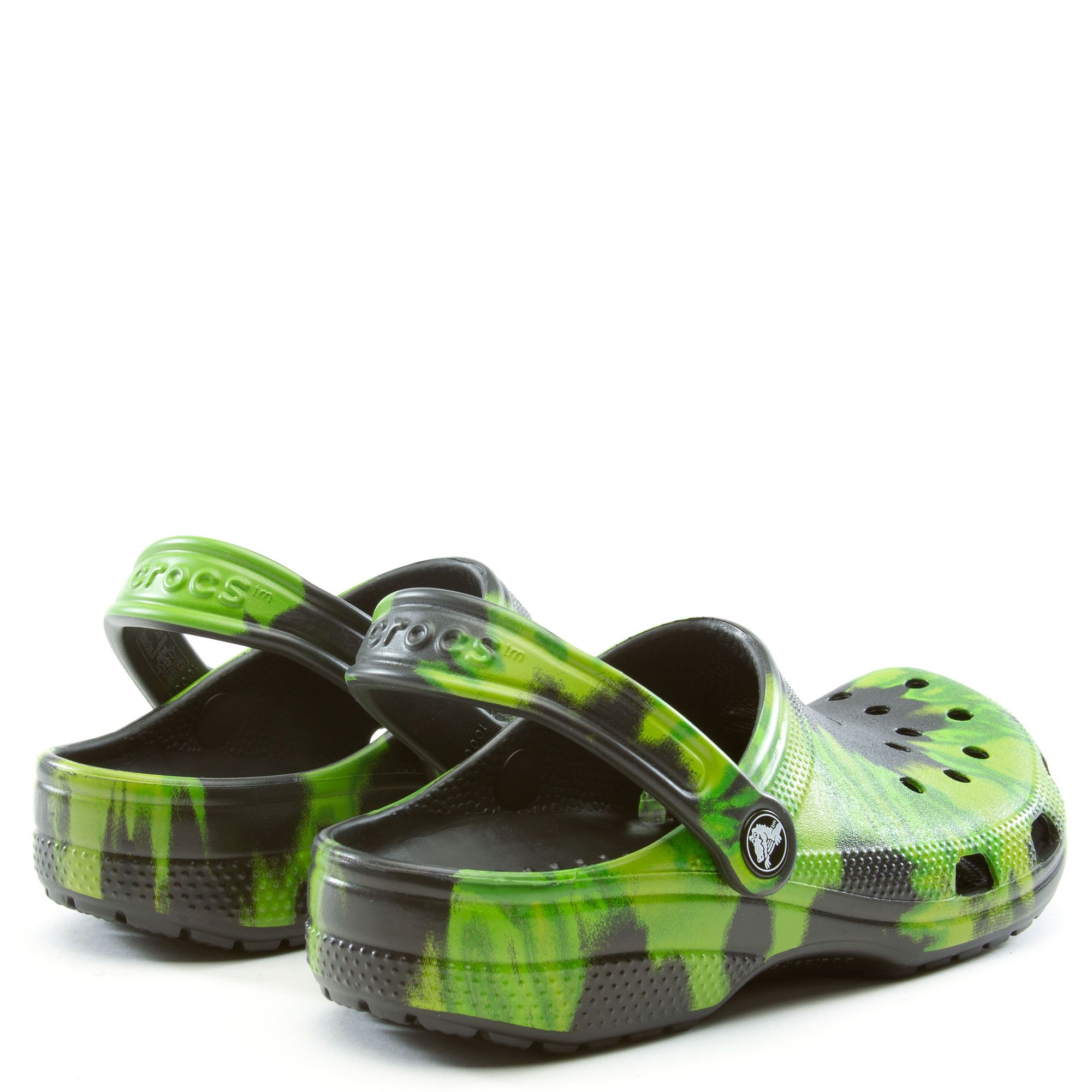 CROCS Classic Tie Dye Graphic Clog 205453-0GU - Shiekh
