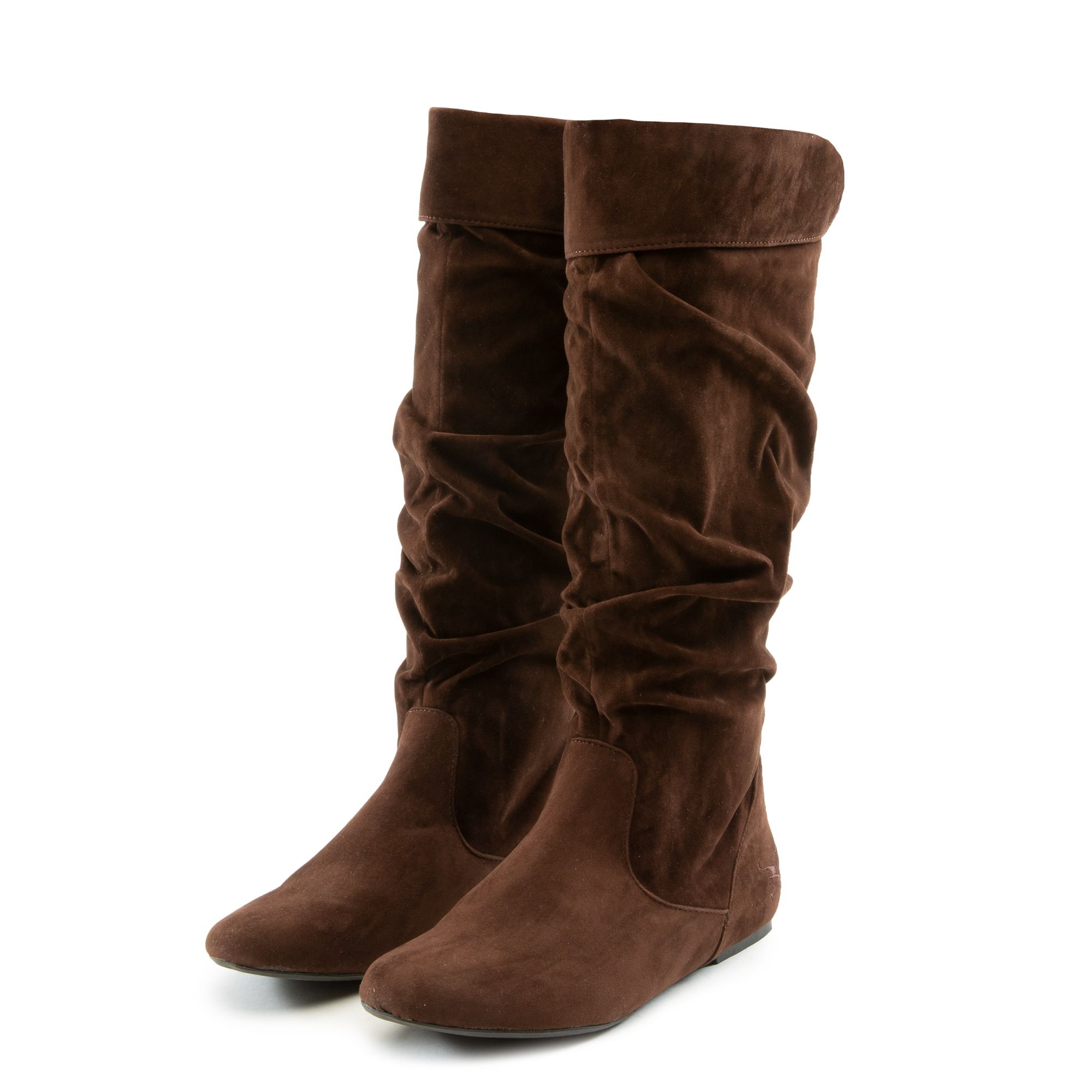 POSH Tata-01 Boot TATA-01/BROWN FLANNEL - Shiekh