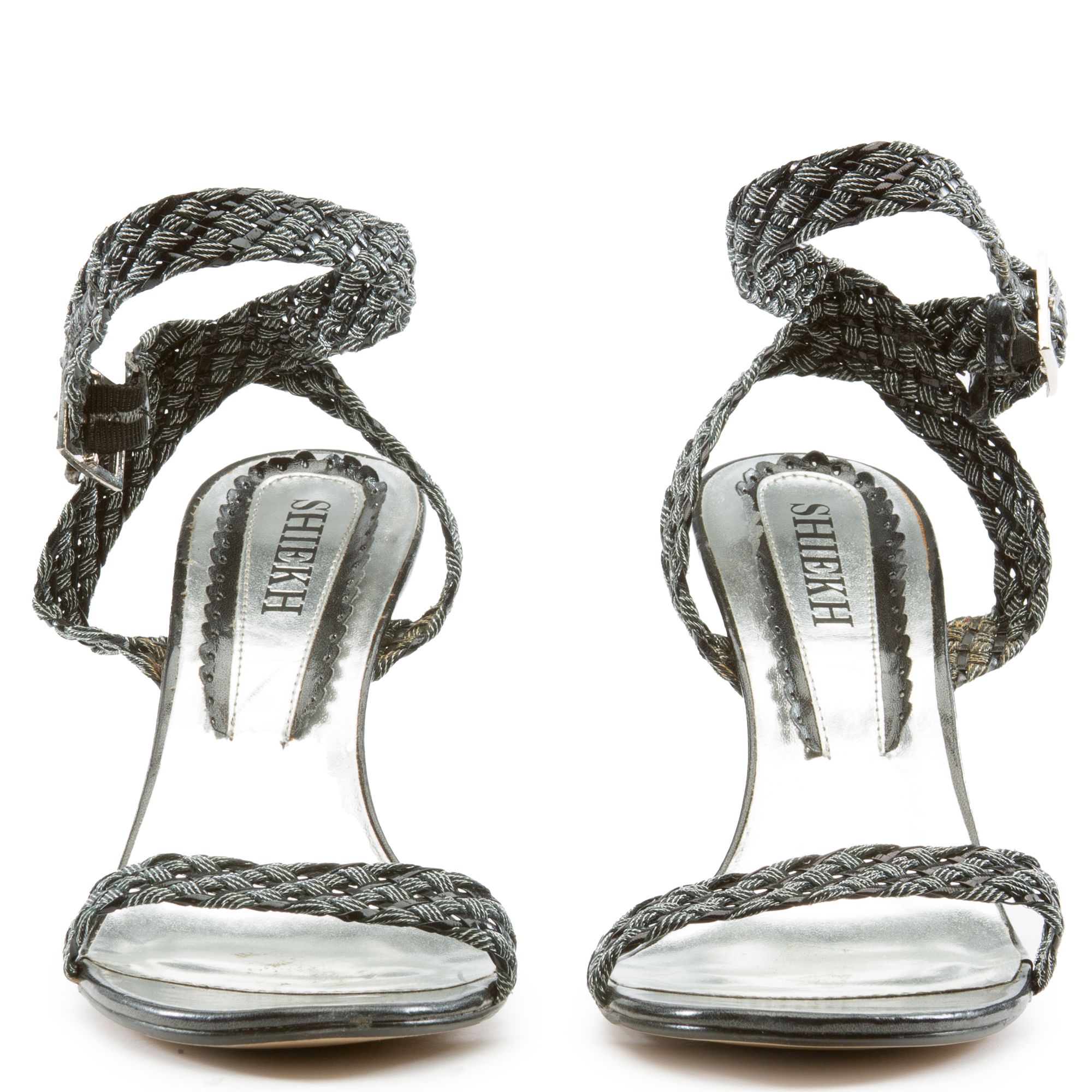 OLEM SHOE BLACK WOVN DRS SNDL 28834-201 BK - Shiekh