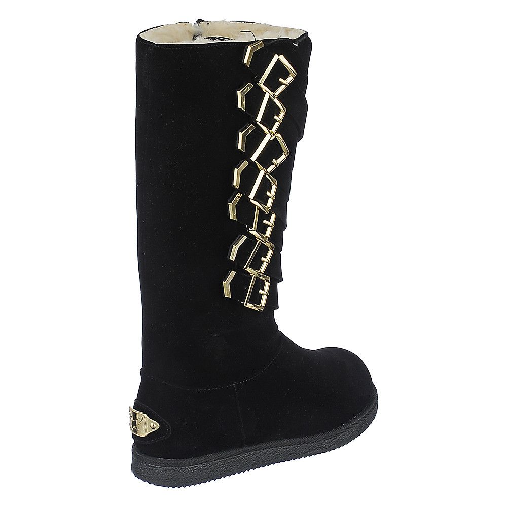 SHIEKH Women's Mid-Calf Fur Boot Urban Multi URBAN MULTI/BLK/NAT/GLD ...