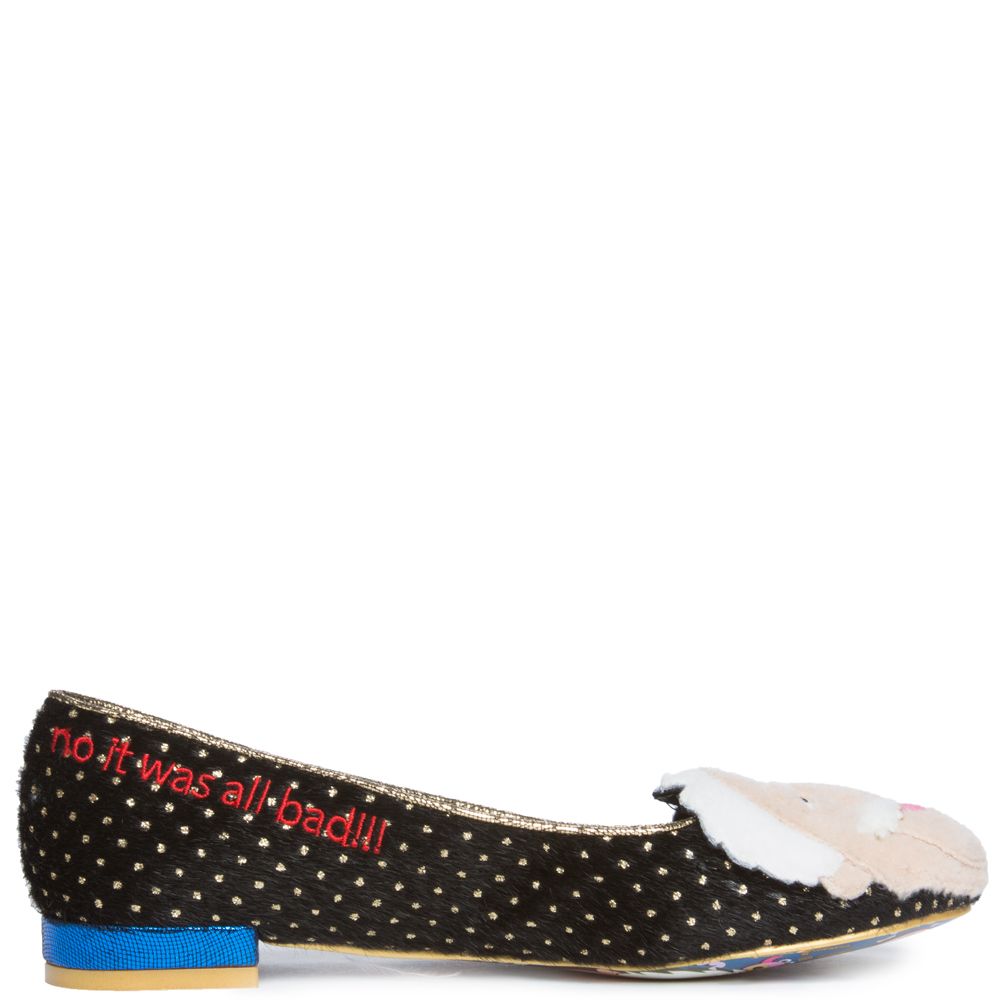 IRREGULAR CHOICE The Muppets x Irregular Choice Boo! Hiss! Flat 4329 ...
