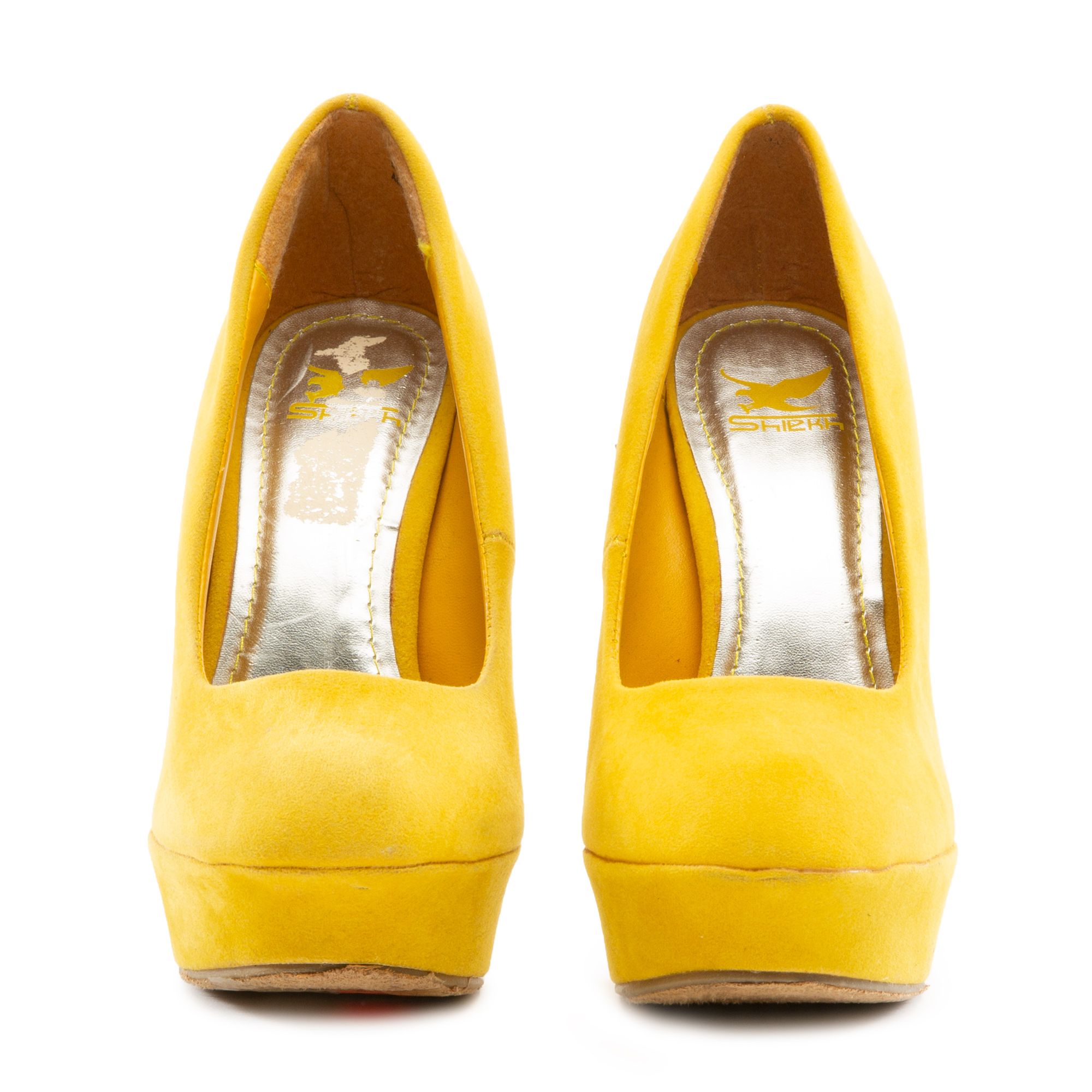 J P ORIGINAL Dash-02 Pump High Heels JPM DASH-02/YELLOW - Shiekh