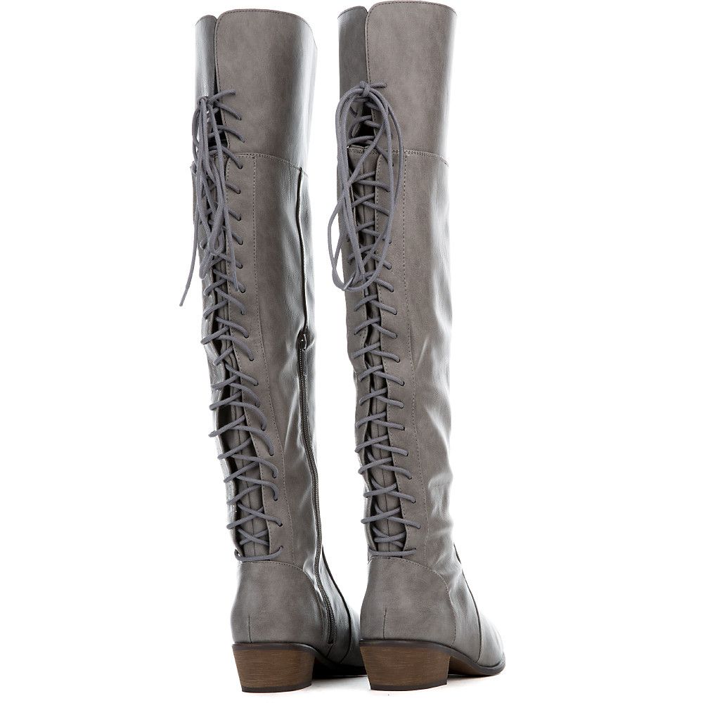 OPPO Dallas-36 Boots DALLAS-36/GREY - Shiekh