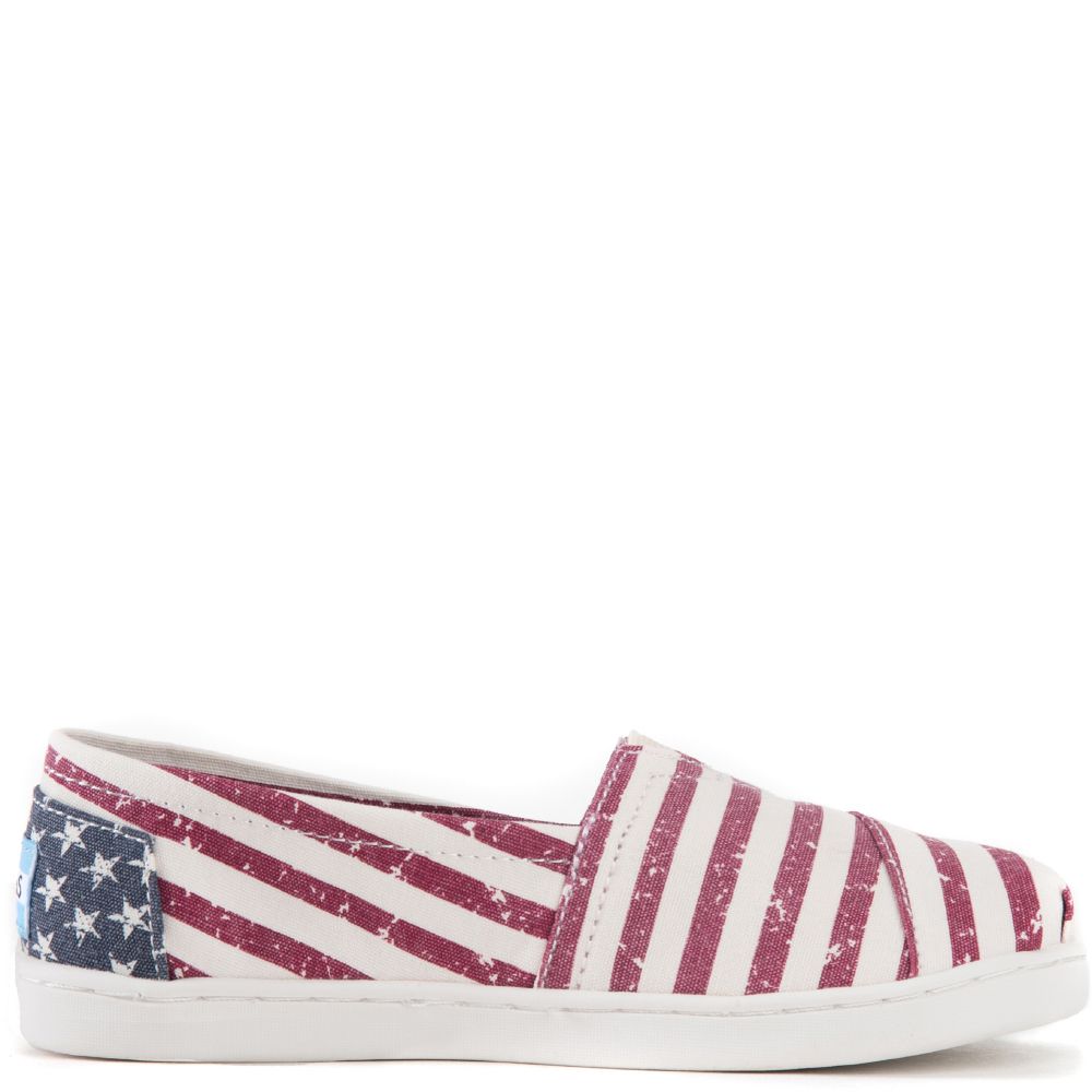 TOMS Toms for Kids: Classic Americana Canvas Flag 10007394 - Shiekh