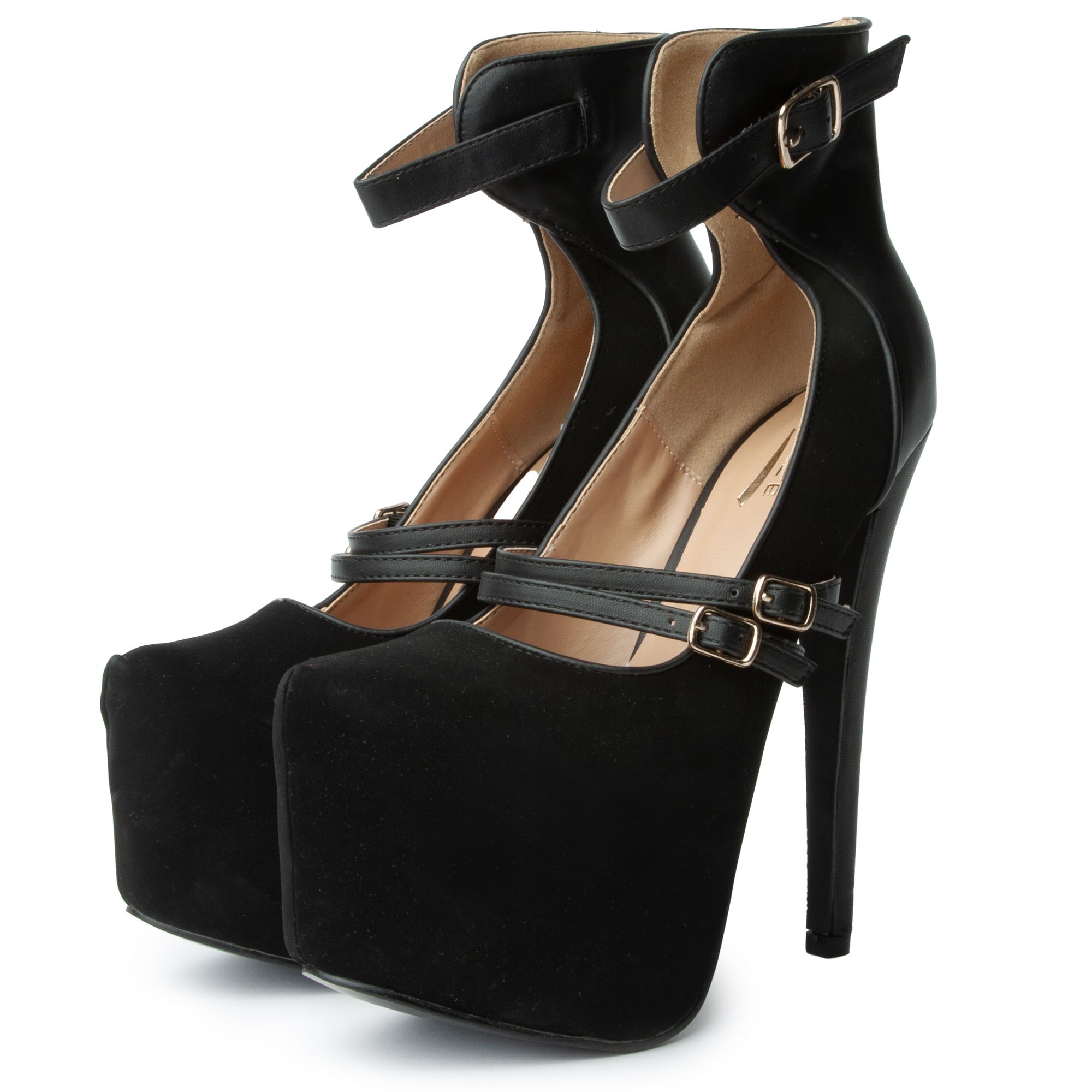 ELEGANCE Hihl Platform NELLY-52/BLK - Shiekh