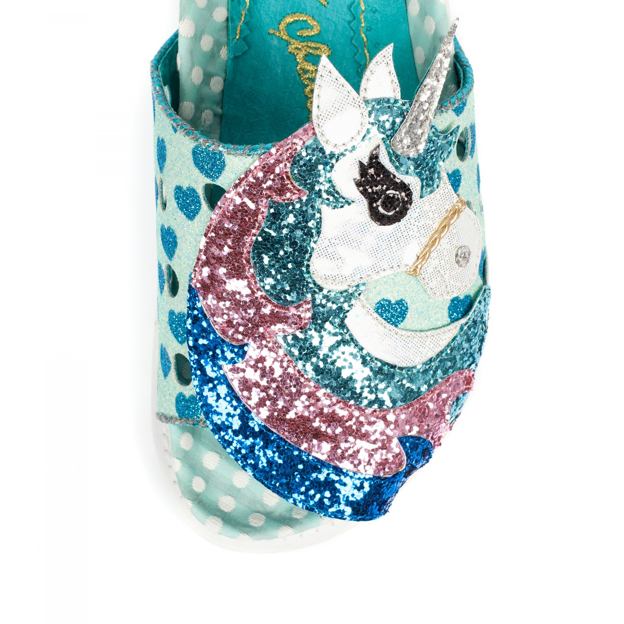 IRREGULAR CHOICE Irregular Choice for Women: Silver Sands Mint Platform ...