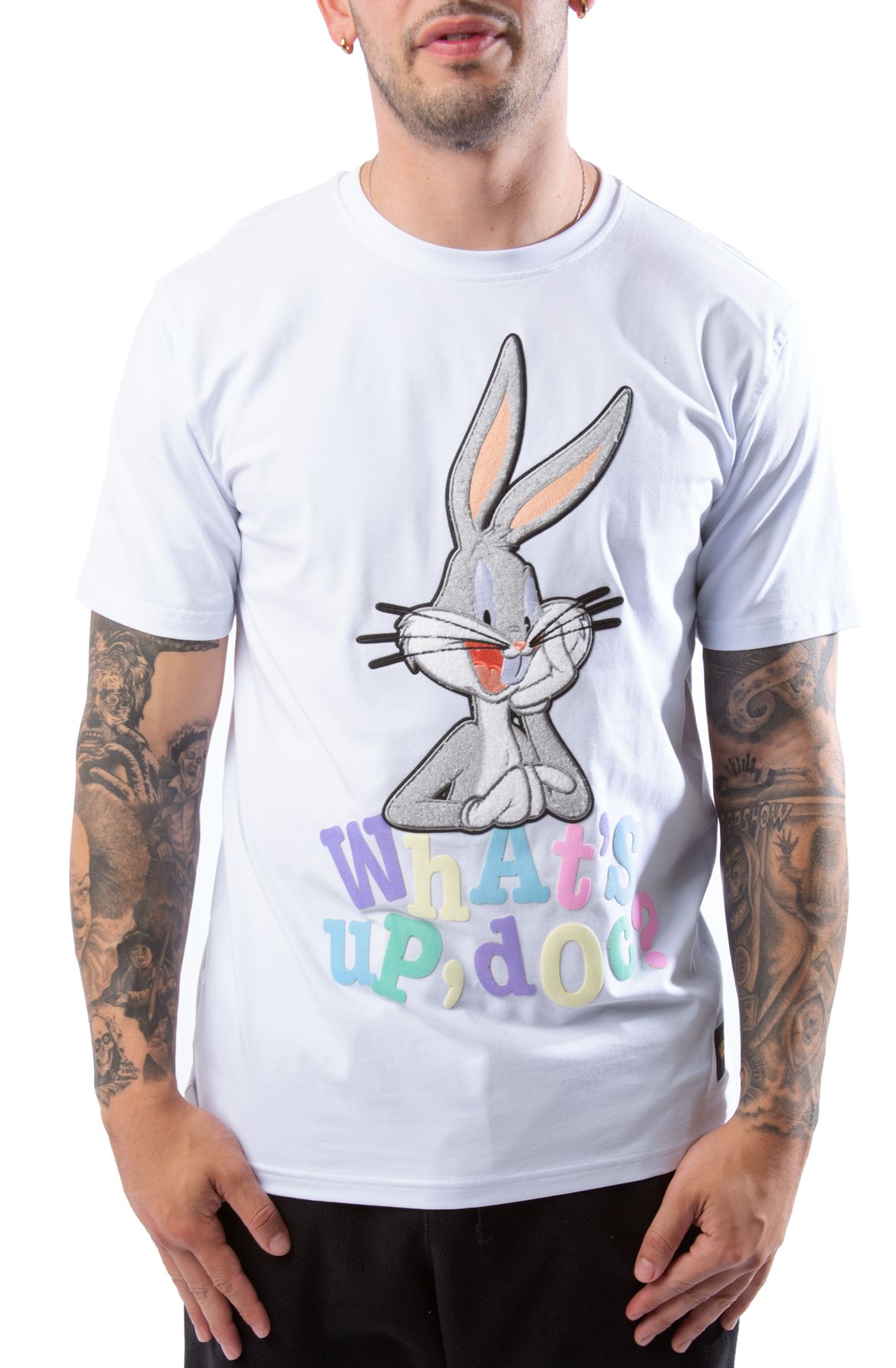 MAXIMA What's Up Doc Pastel Tee LT10426SH-WHT - Shiekh