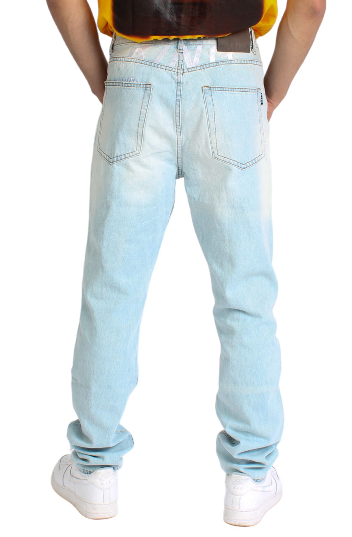 KING LONDON E15 Relaxed Denim Jean SS21-E15RLW - Shiekh